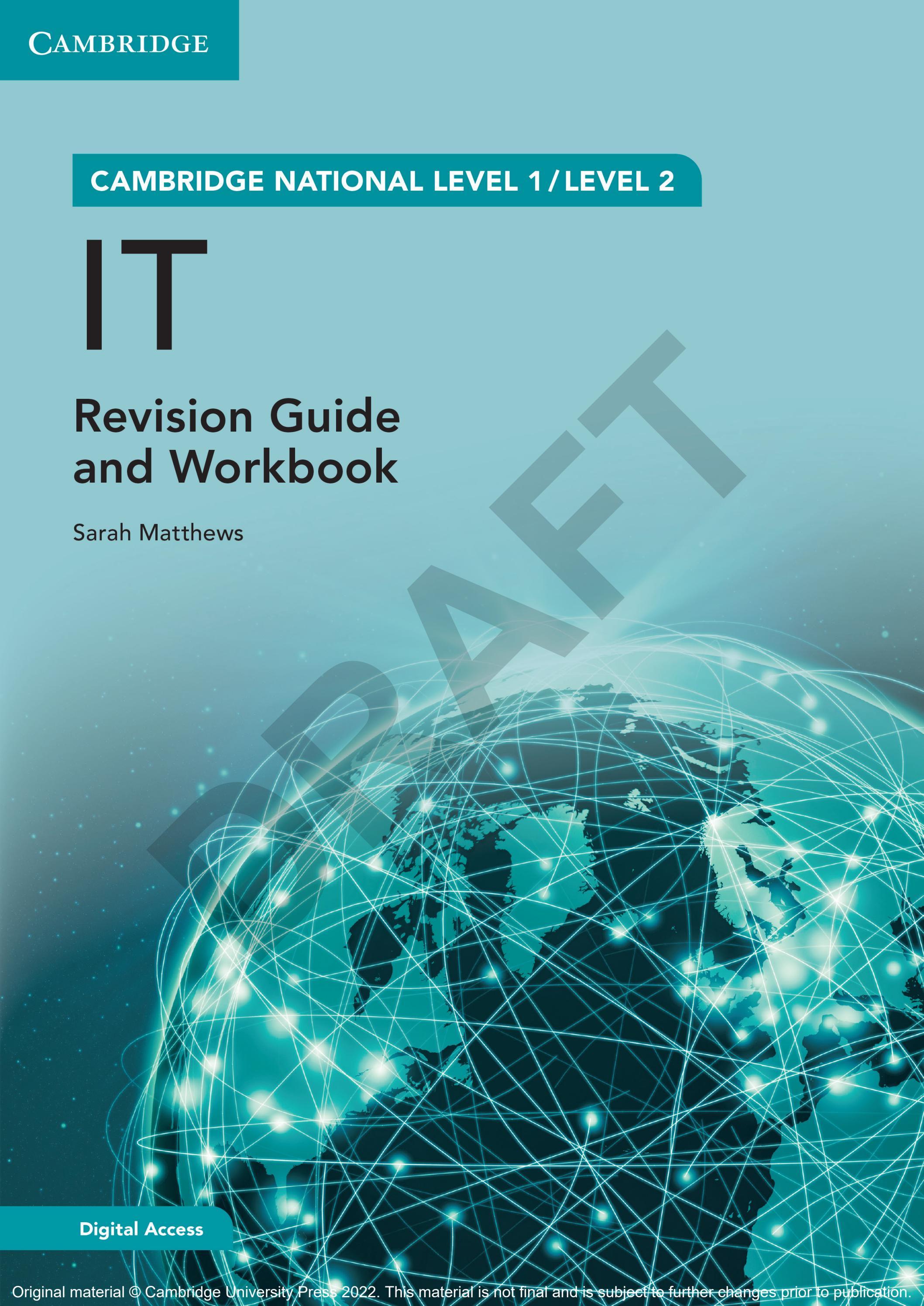 Cambridge Nationals IT Revision Guide and Workbook by Cambridge ...