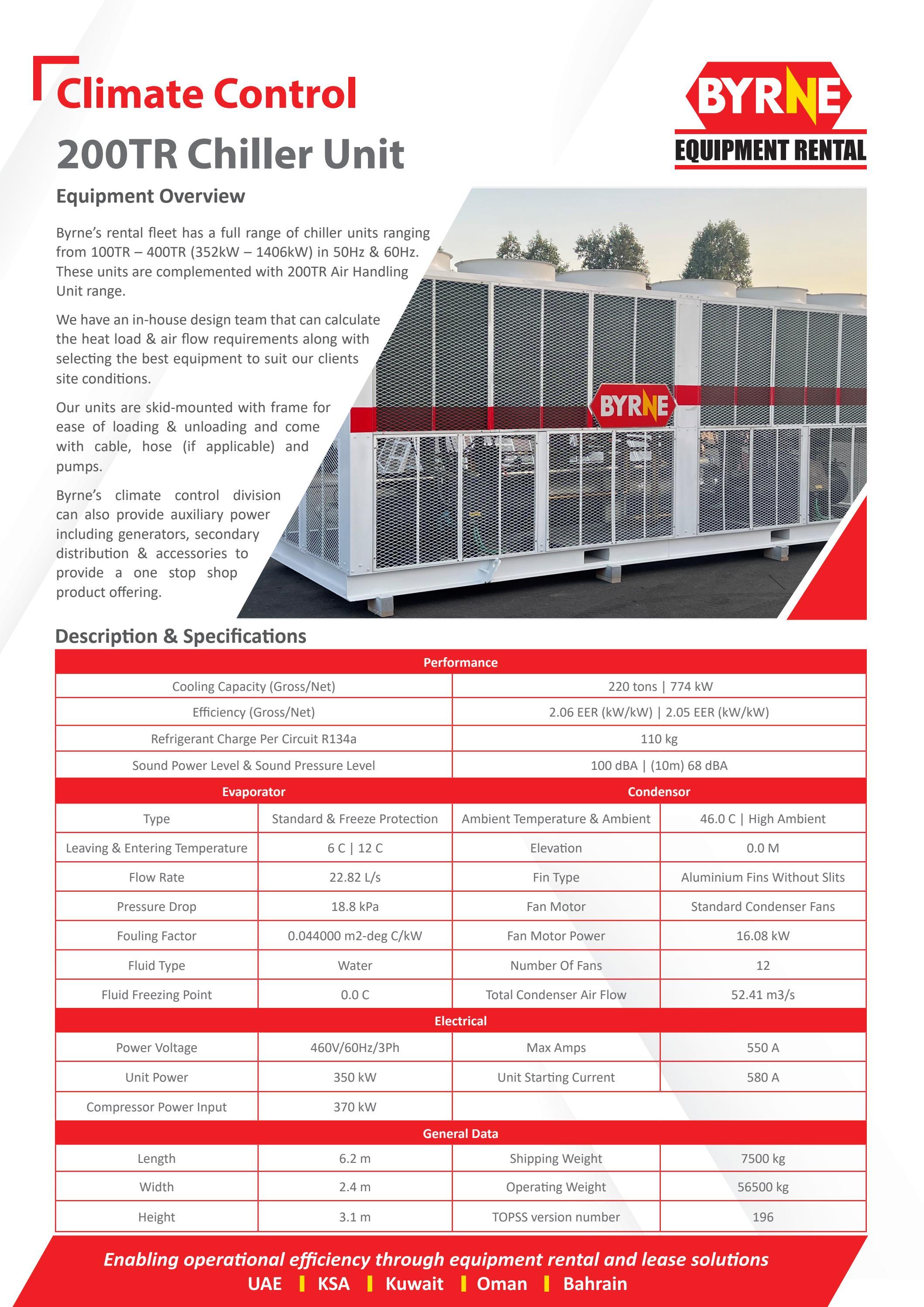 200TR Chiller Rental by Byrne Group - Issuu