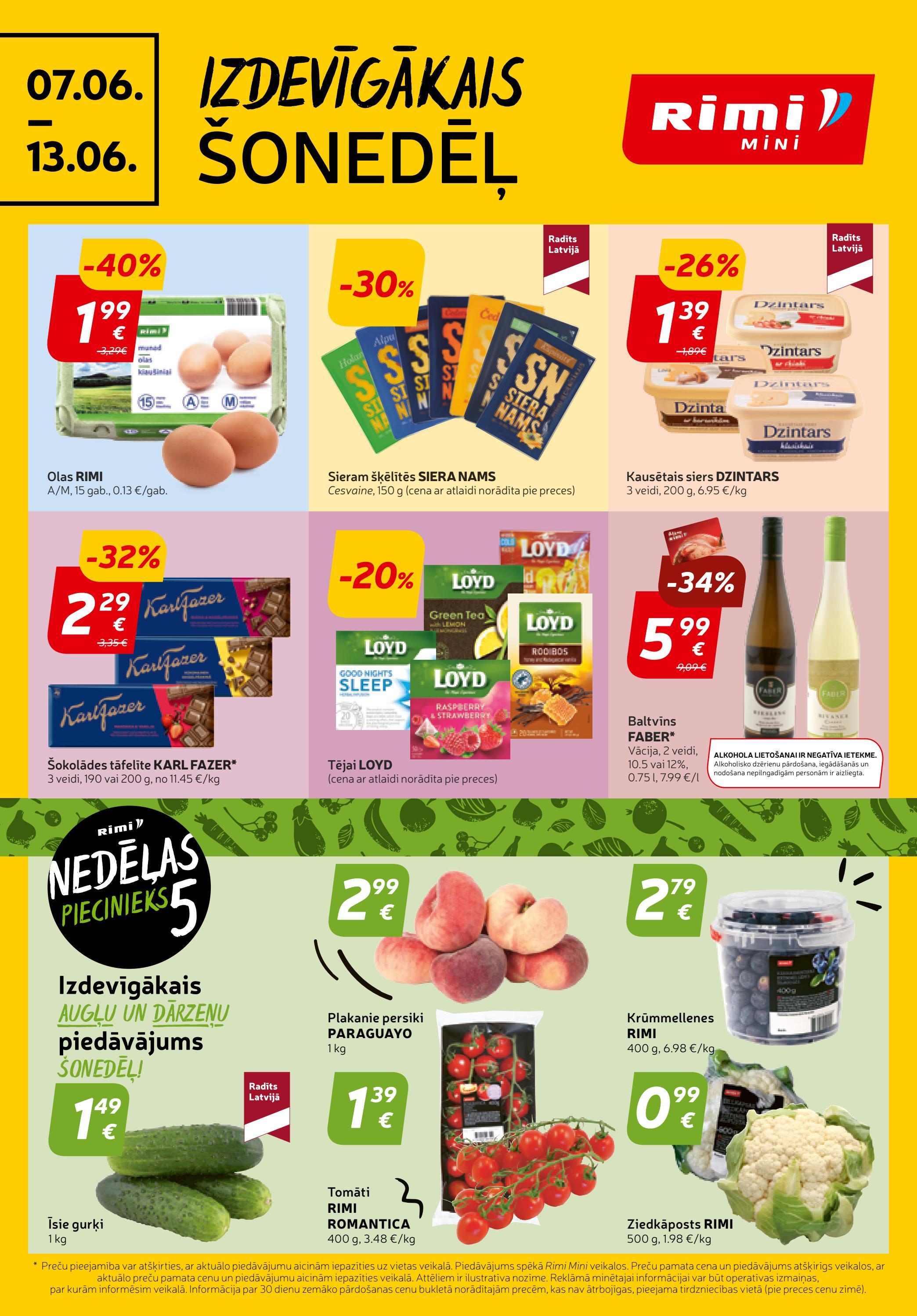 Rimi Mini piedāvājumi 07.06.-13.06.2022. by Rimi - Issuu