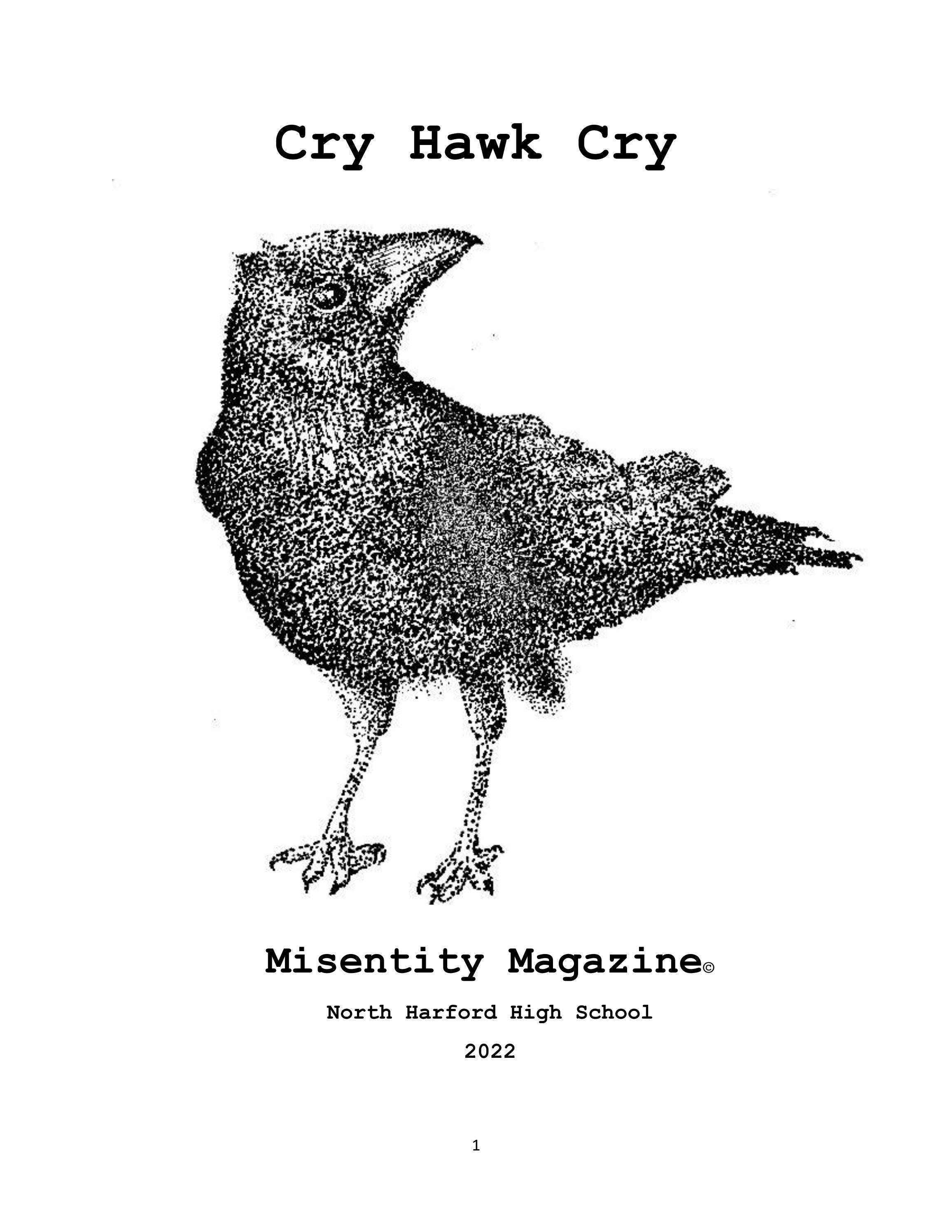 Cry Hawk Cry by misentitymagazine - Issuu
