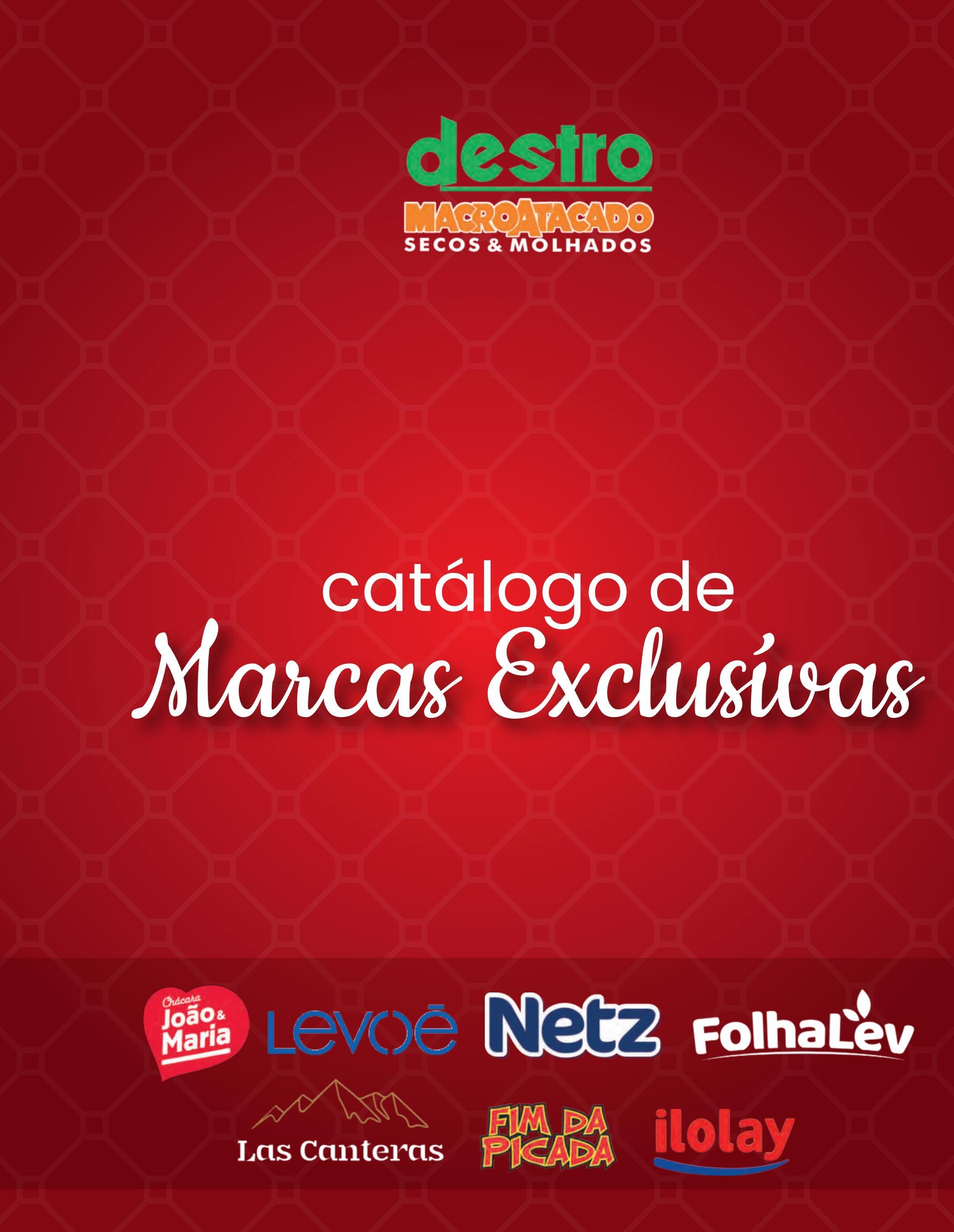 Catálogo de Marcas Exclusivas Destro MacroAtacado by Destro ...