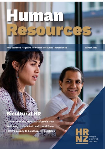 Human Resources - Winter 2022 (Vol 27 No 2) - Bicultural HR by hrnz ...