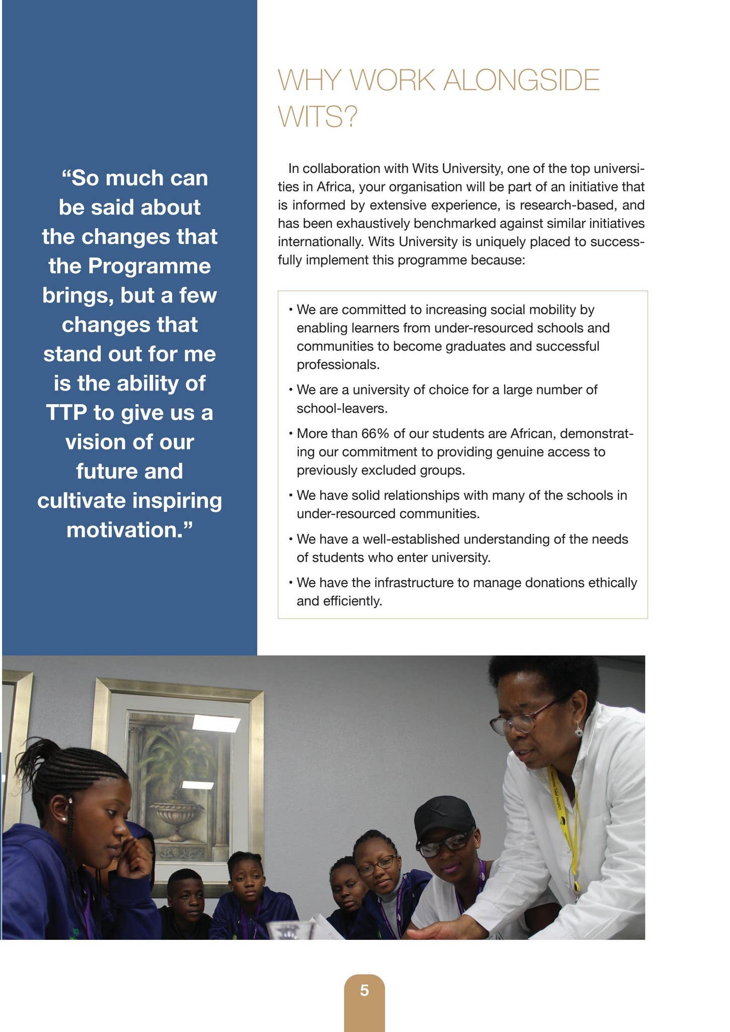 Targeting Talent Programme by witsmarketing - Issuu