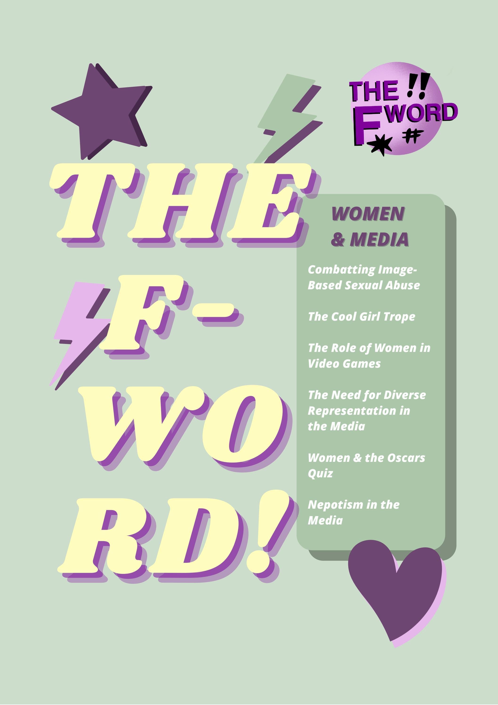 The F Word: Issue 2: Women & Media by The F Word UCC - Issuu