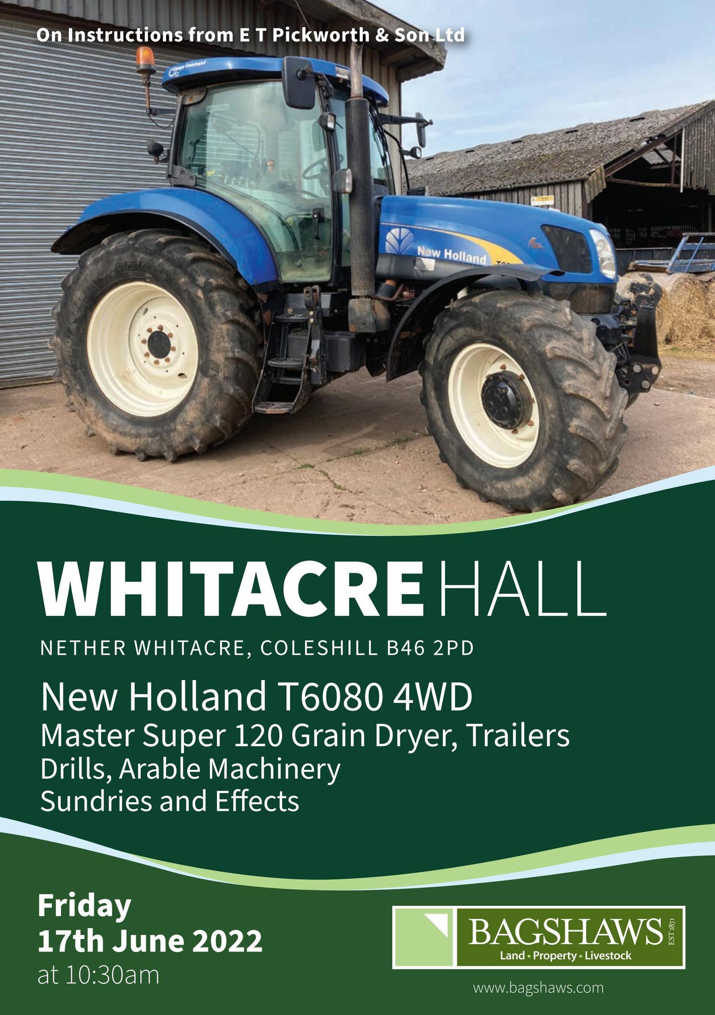 Whitacre Hall Catalogue by Bagshaws.com - Issuu