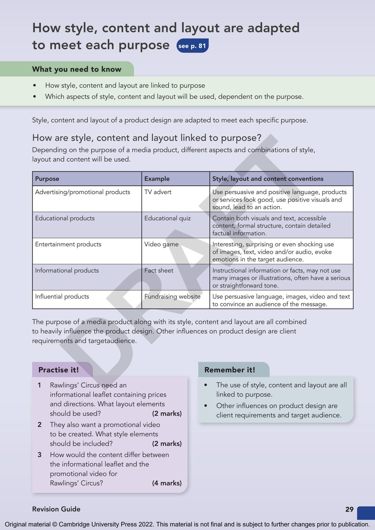 Cambridge Nationals Creative iMedia Revision Guide and workbook by ...