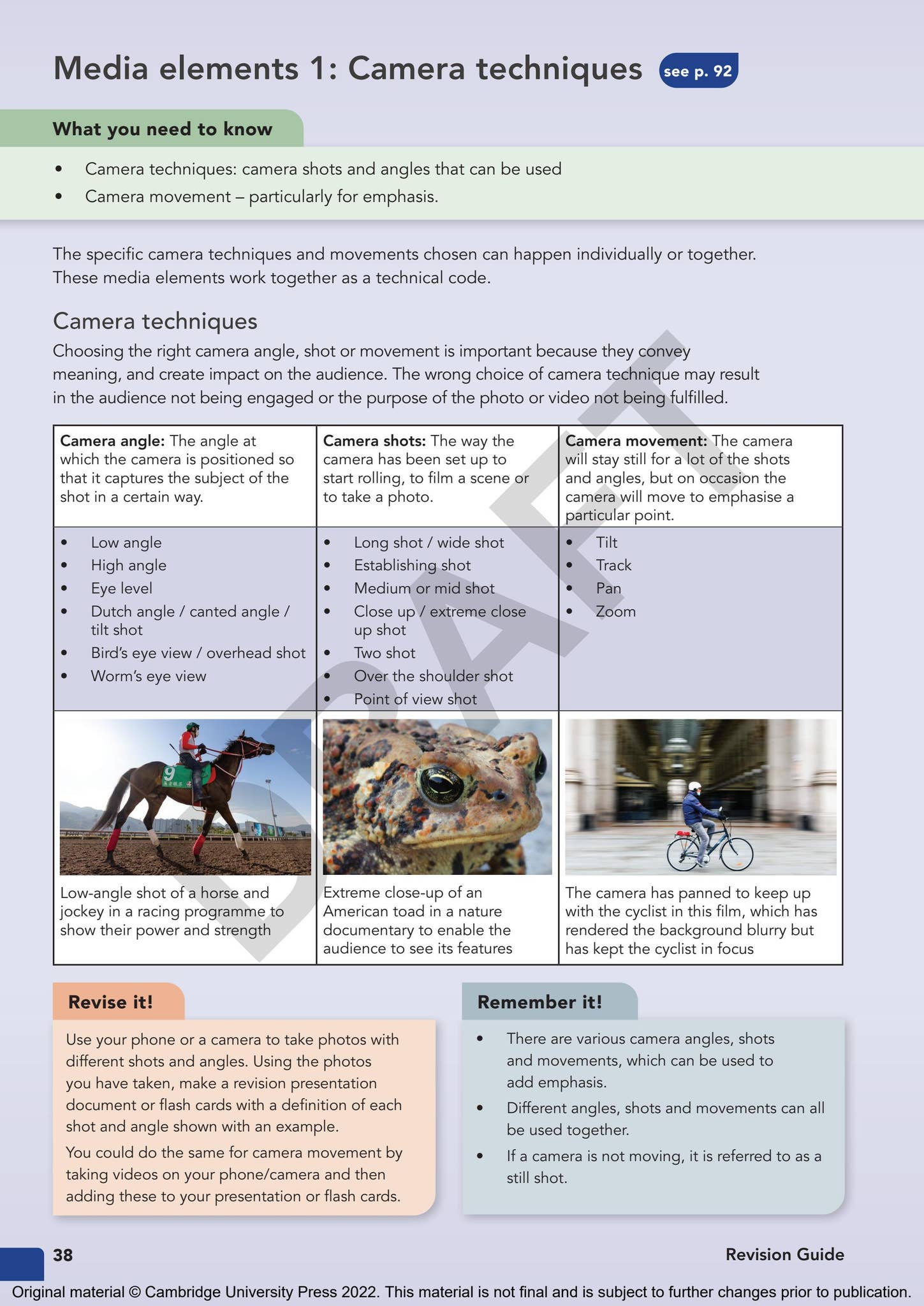 Cambridge Nationals Creative iMedia Revision Guide and workbook by ...