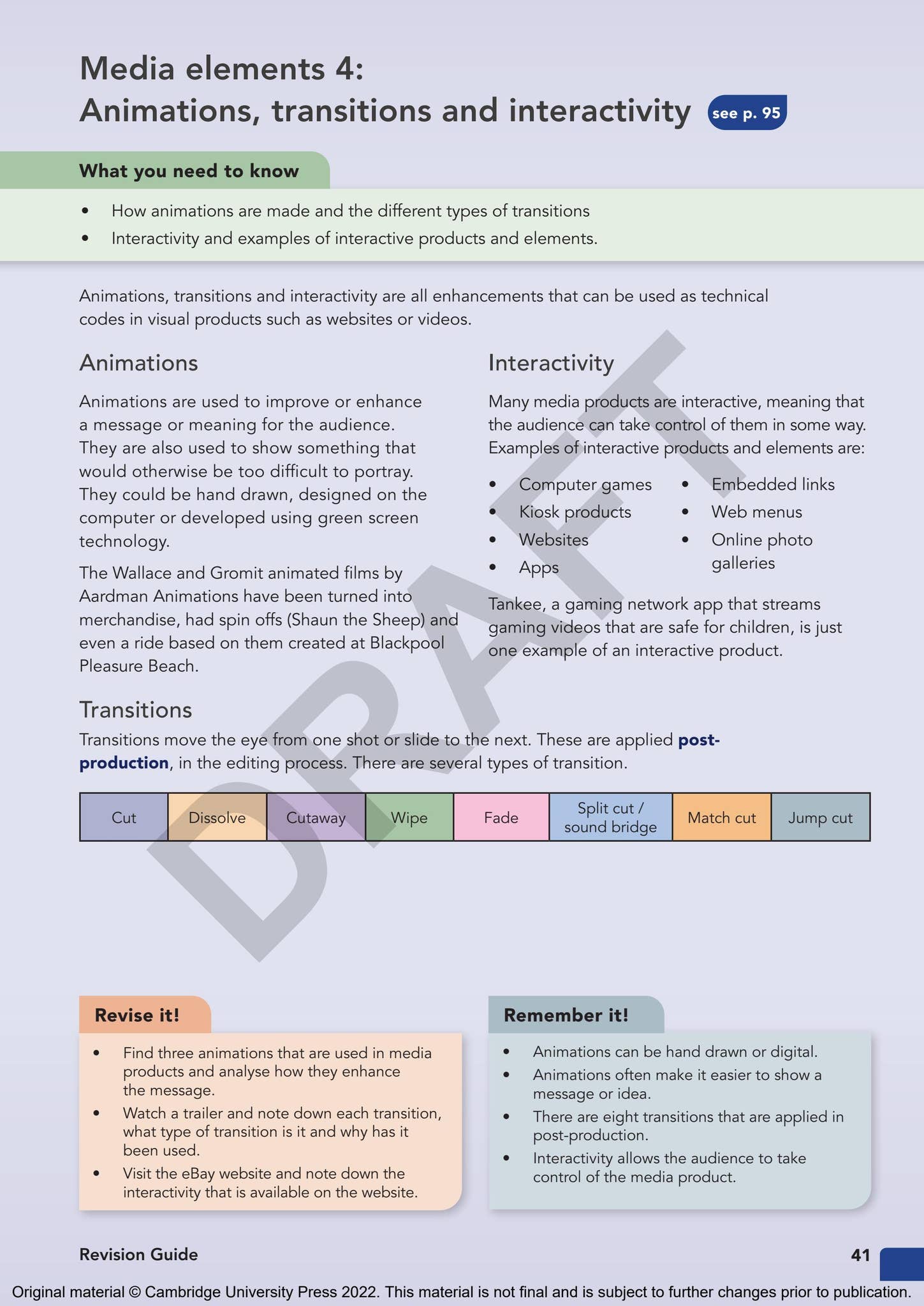 Cambridge Nationals Creative iMedia Revision Guide and workbook by ...