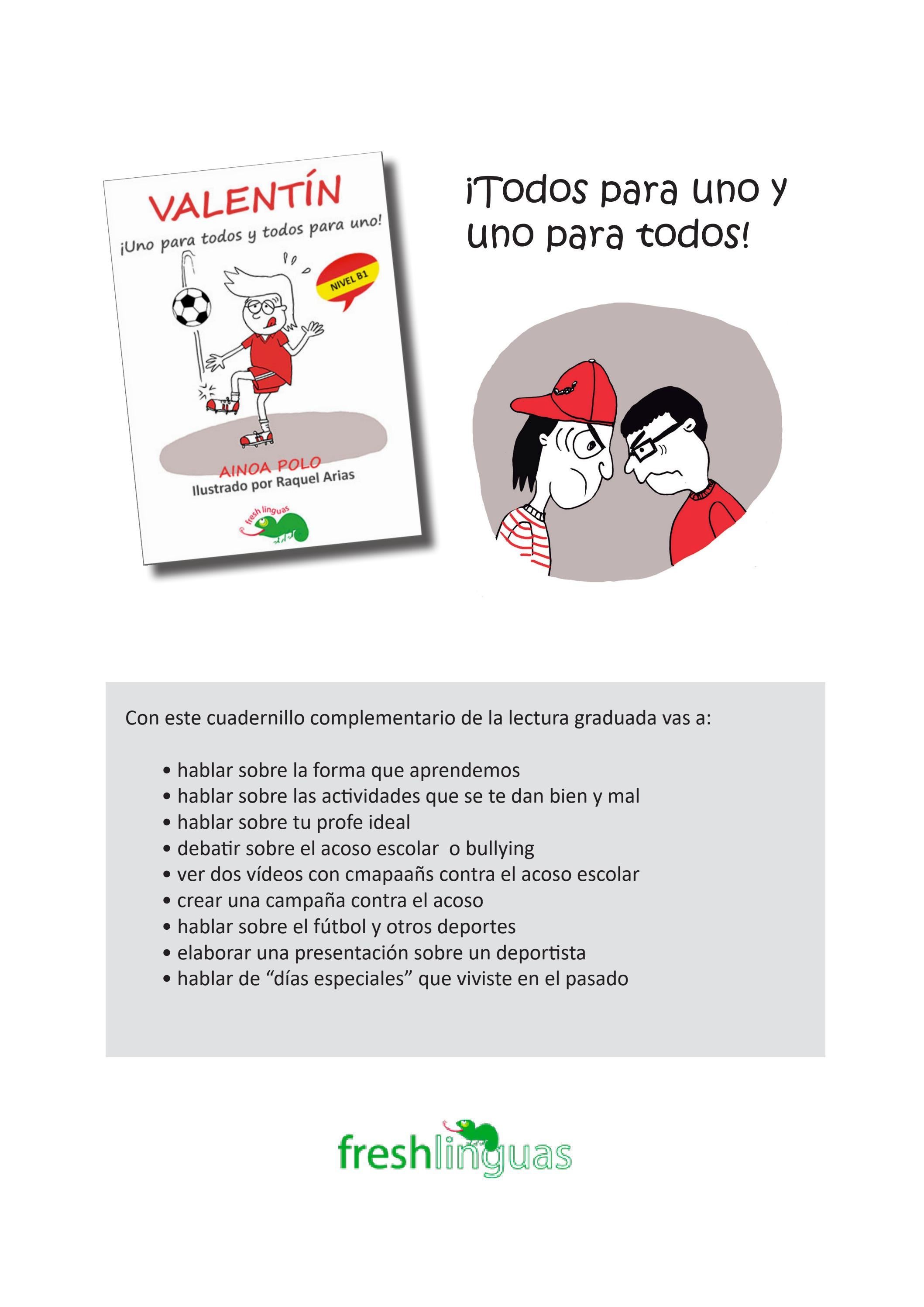 Cuadernillo alumno: Valentín 2 by FreshLinguas - Issuu