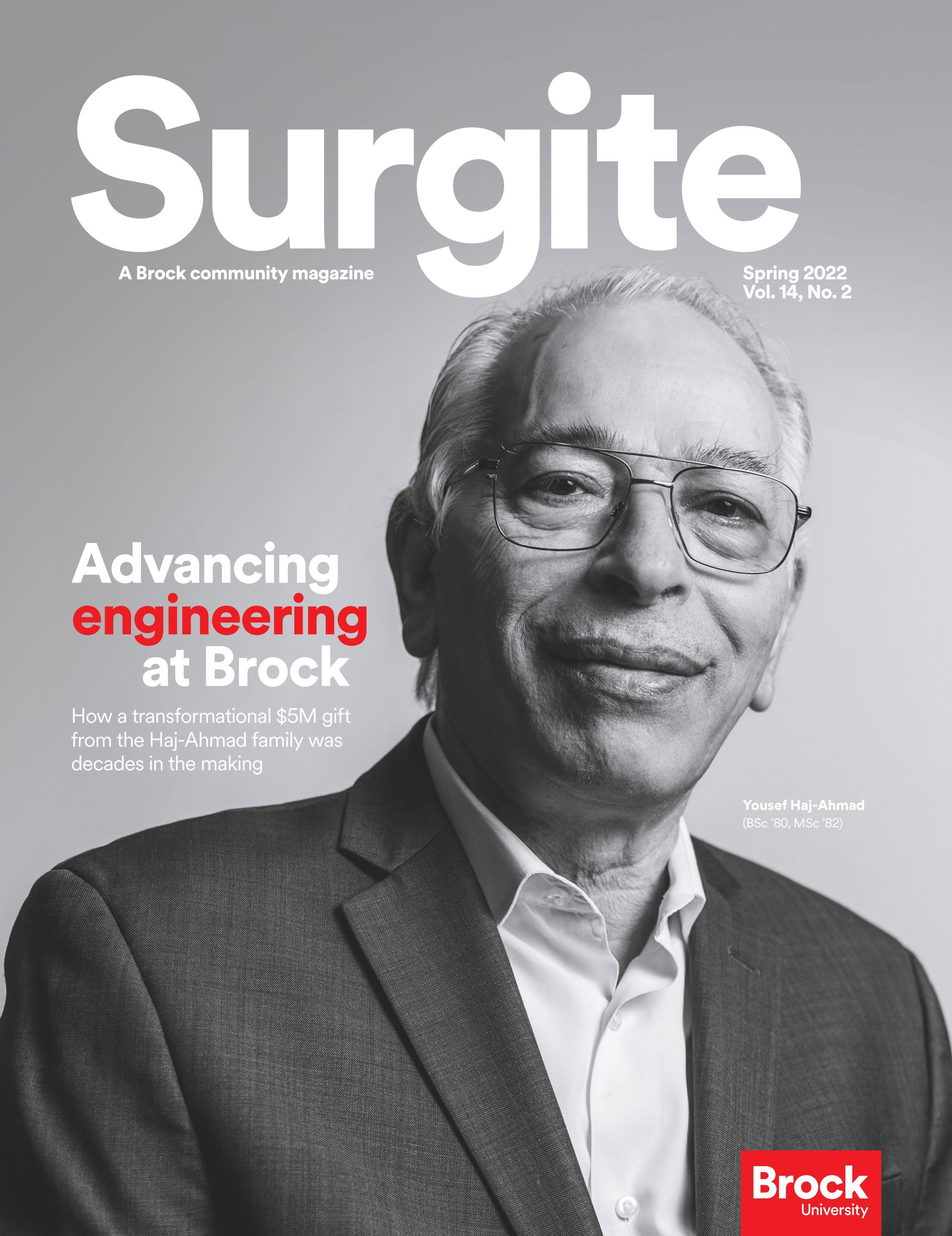 Surgite Magazine - Vol. 14, No. 2 - Spring 2022 by Brock University - Issuu