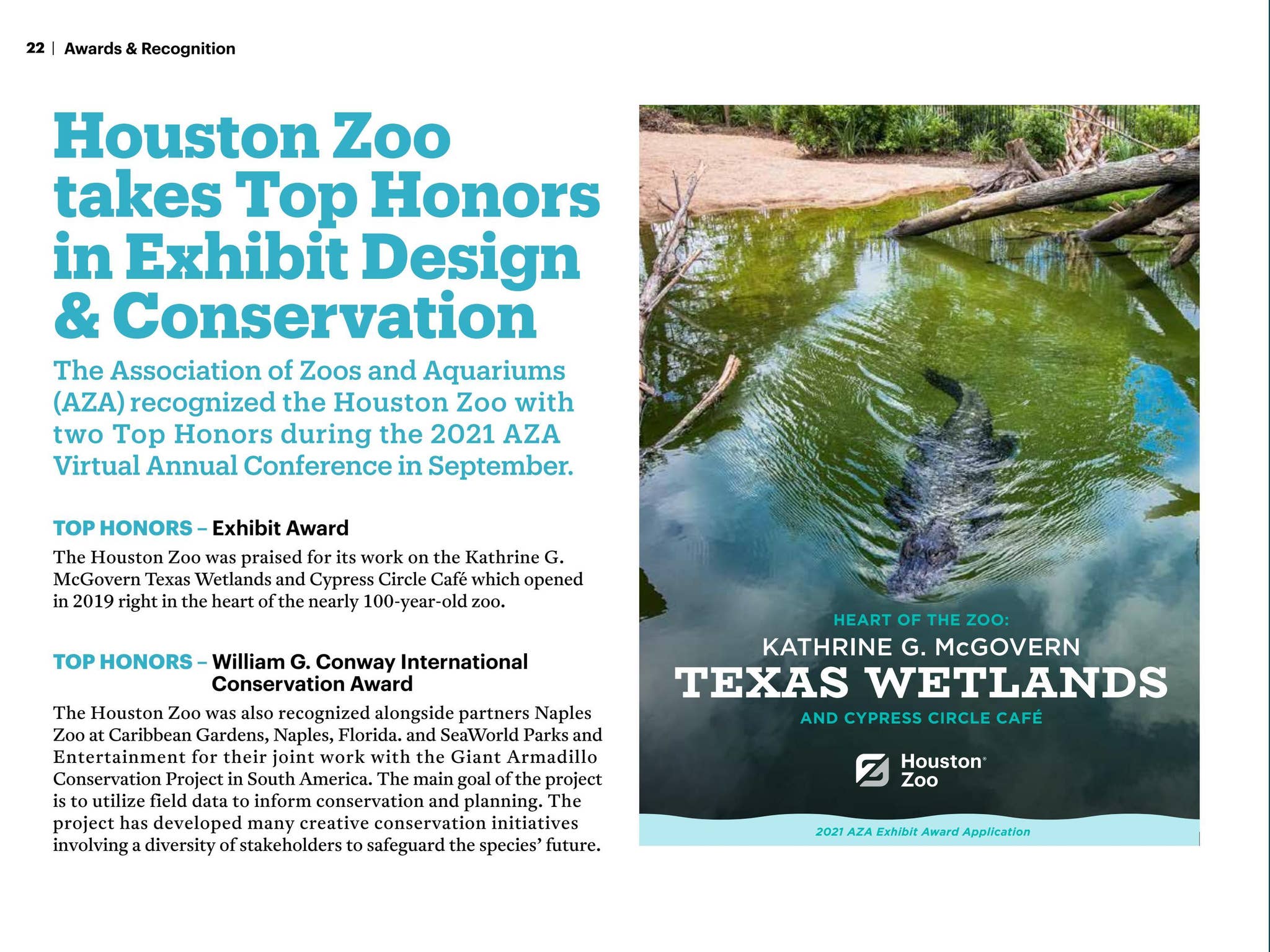 Houston Zoo 2021 Annual Report by Houston Zoo - Issuu