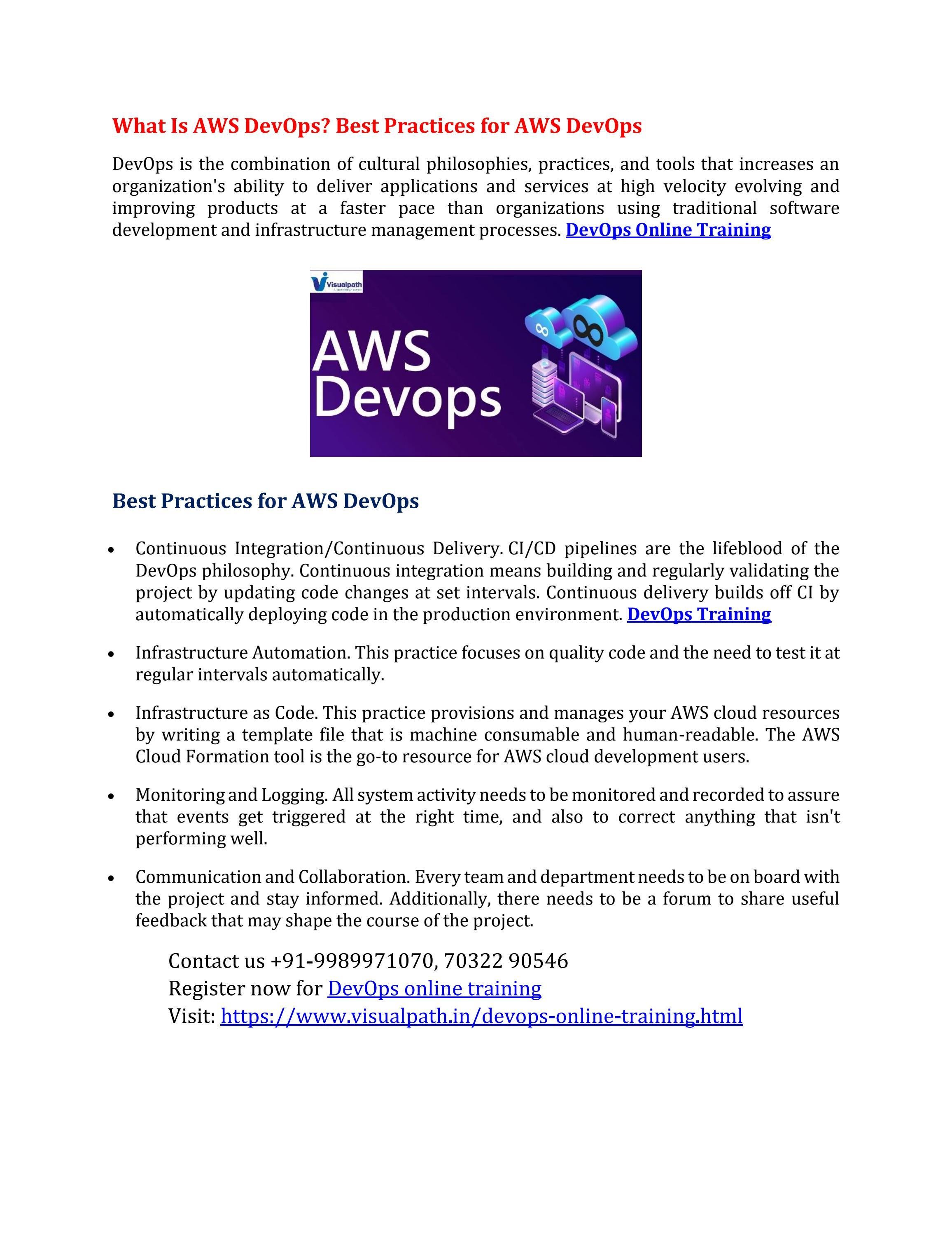 DevOps Online Training | DevOps Project Training by rajani.visualpath ...
