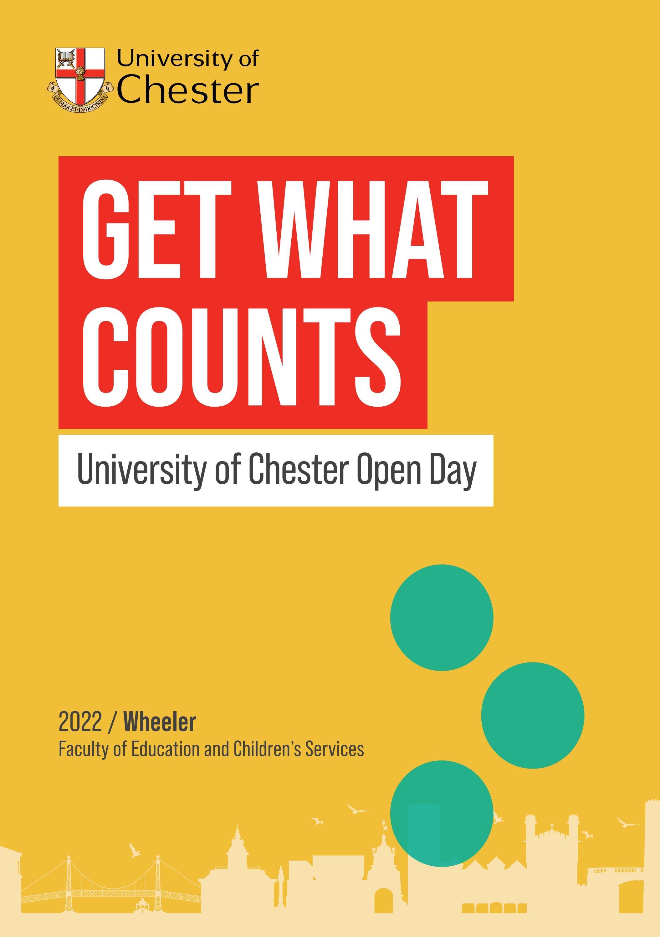 University Of Chester Open Day Guide Education By University Of university-of-chester-open-day-guide-education-by-university-of