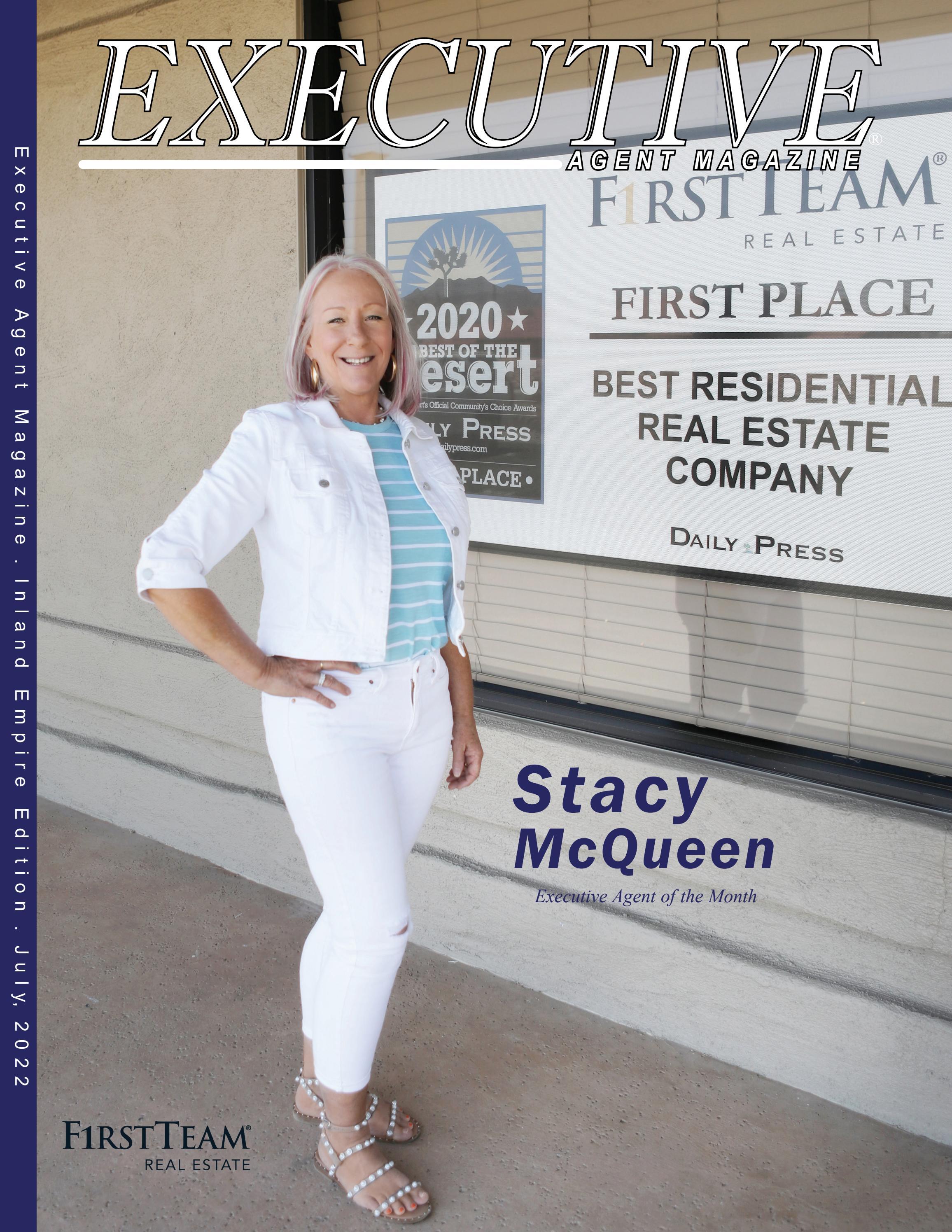 STACY MCQUEEN - EXECUTIVE AGENT MAGAZINE by Executive Agent Magazine ...
