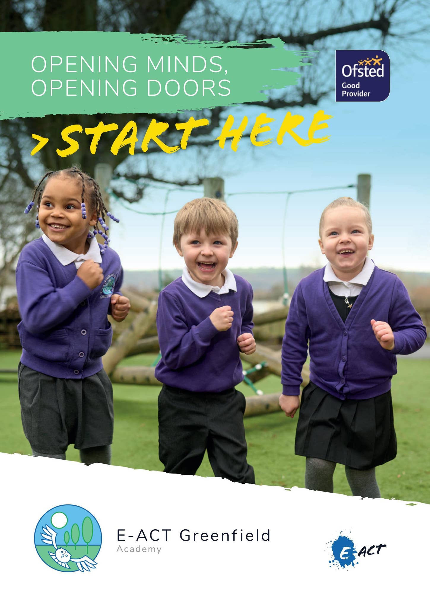 E-ACT Greenfield Academy Prospectus 2022/23 by E-ACT - Issuu