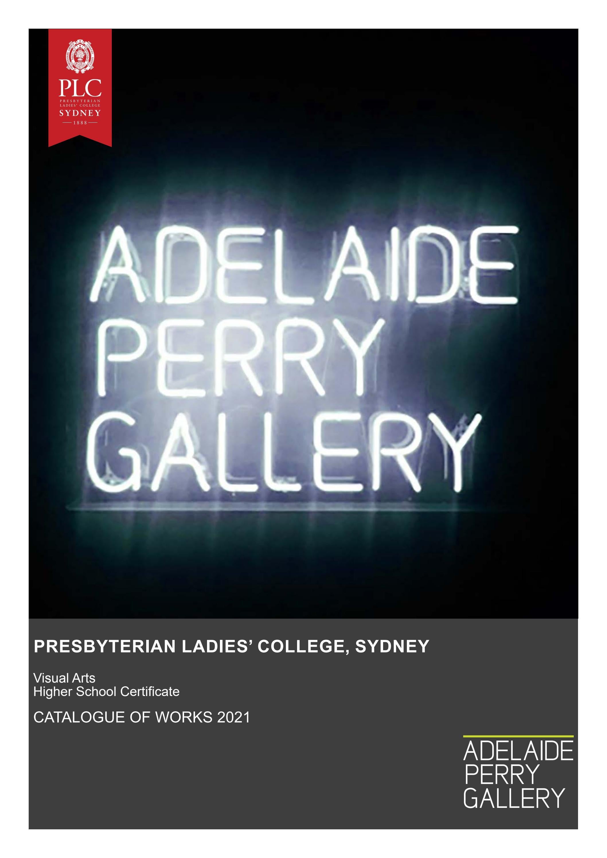 2021 HSC Visual Arts Catalogue of Works by PLC Sydney - Issuu