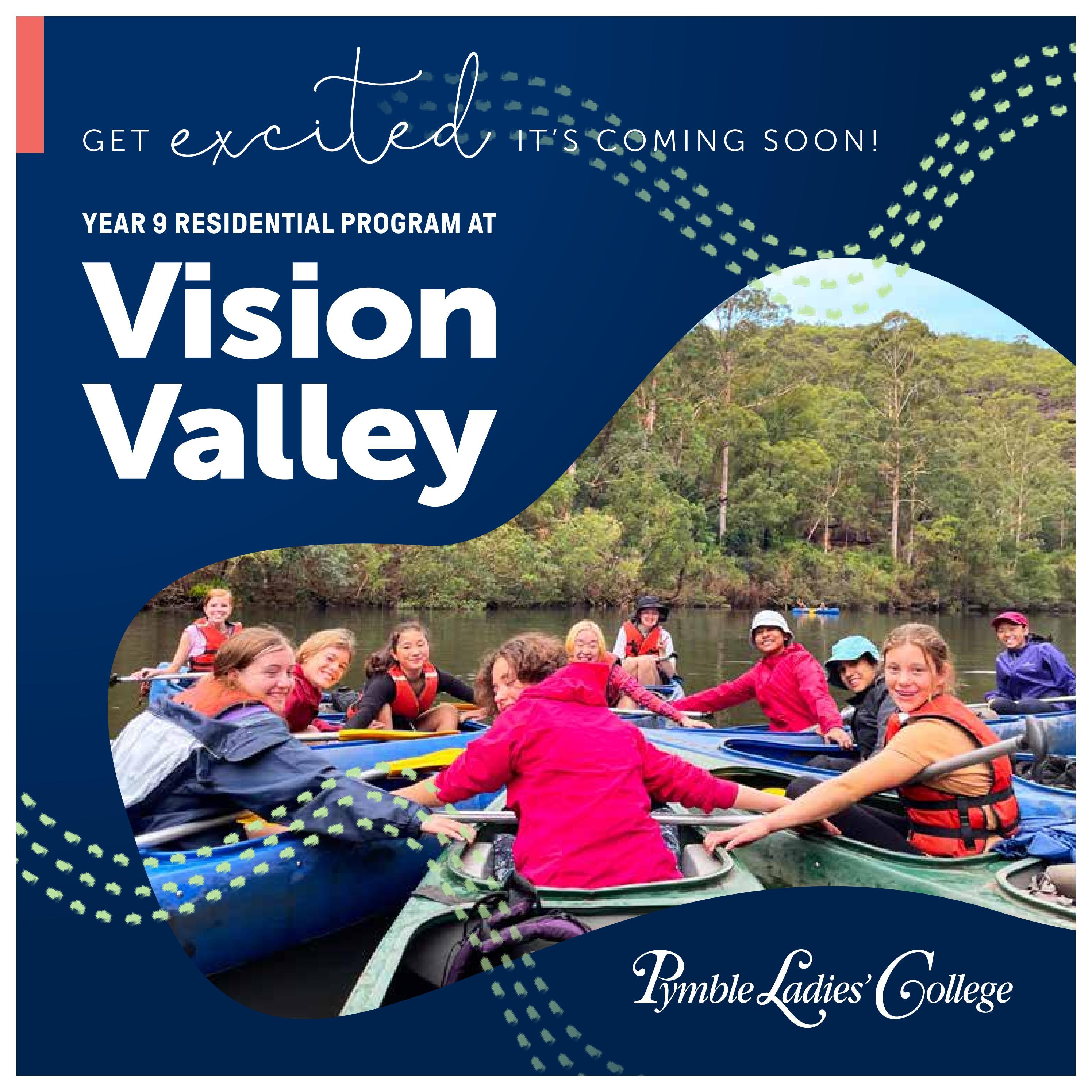 Year 9 Residential Program at Vision Valley by Pymble Ladies' College ...