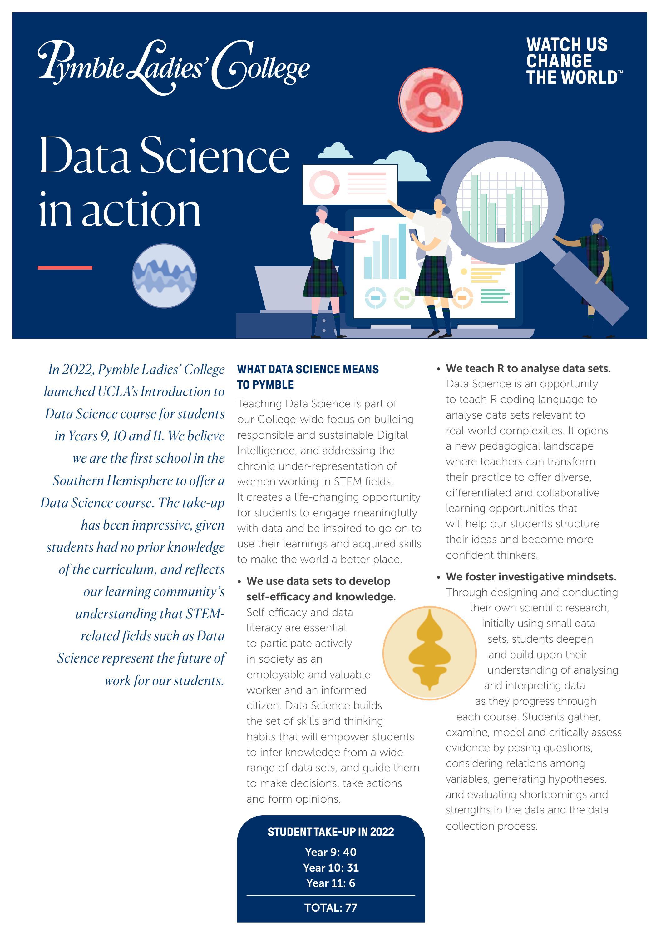 Data Science in action by Pymble Ladies' College - Issuu