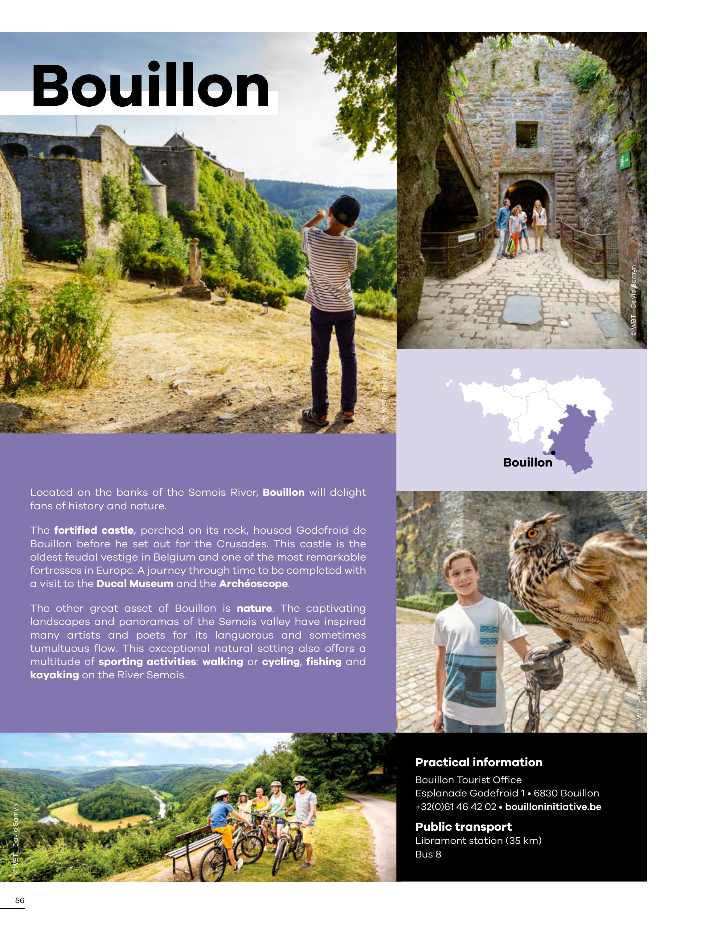 Bouillon, the pearl of the Semois river by VISITWallonia - Issuu