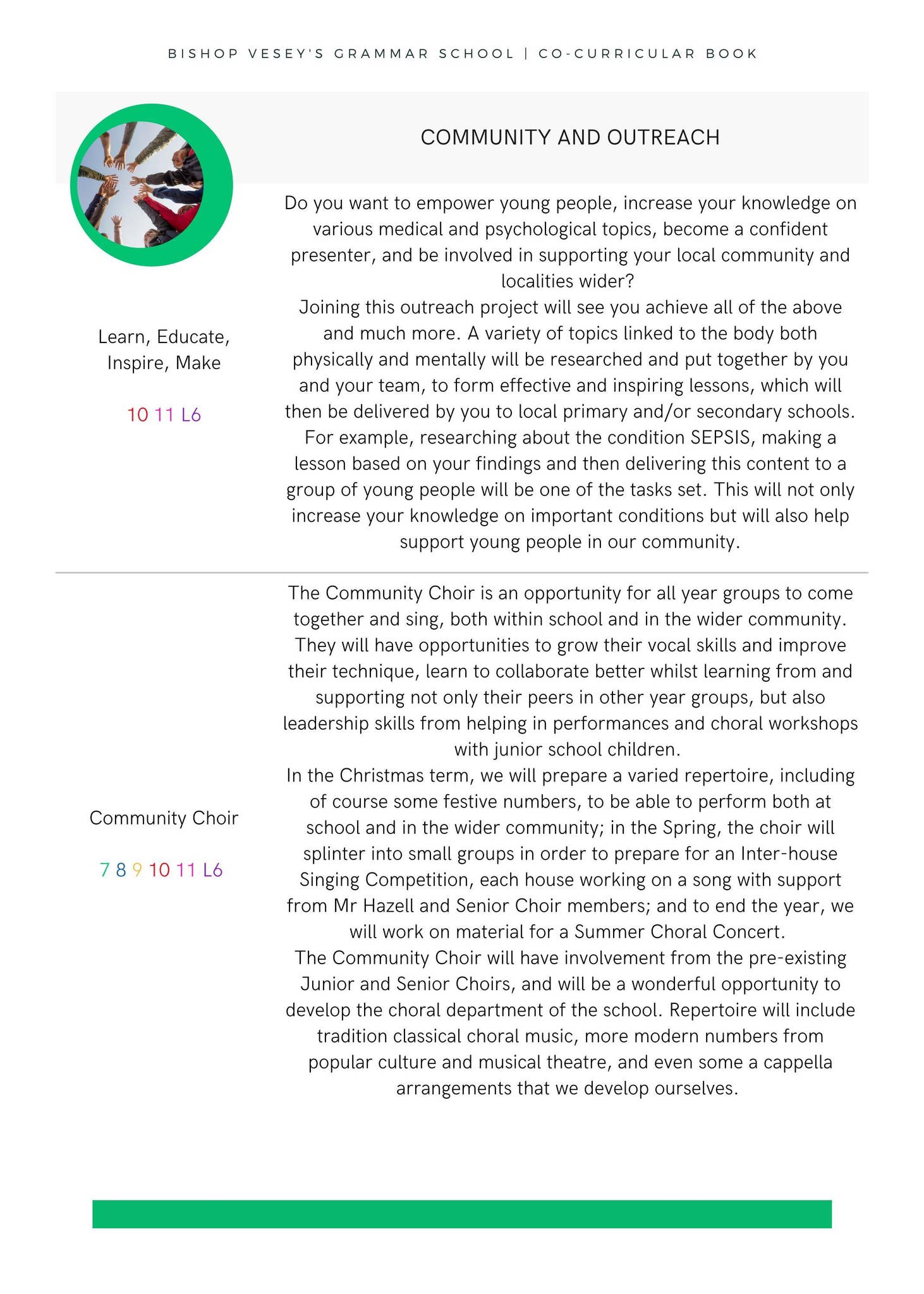 Co-Curricular Book 2022-2023 by BVGS - Issuu