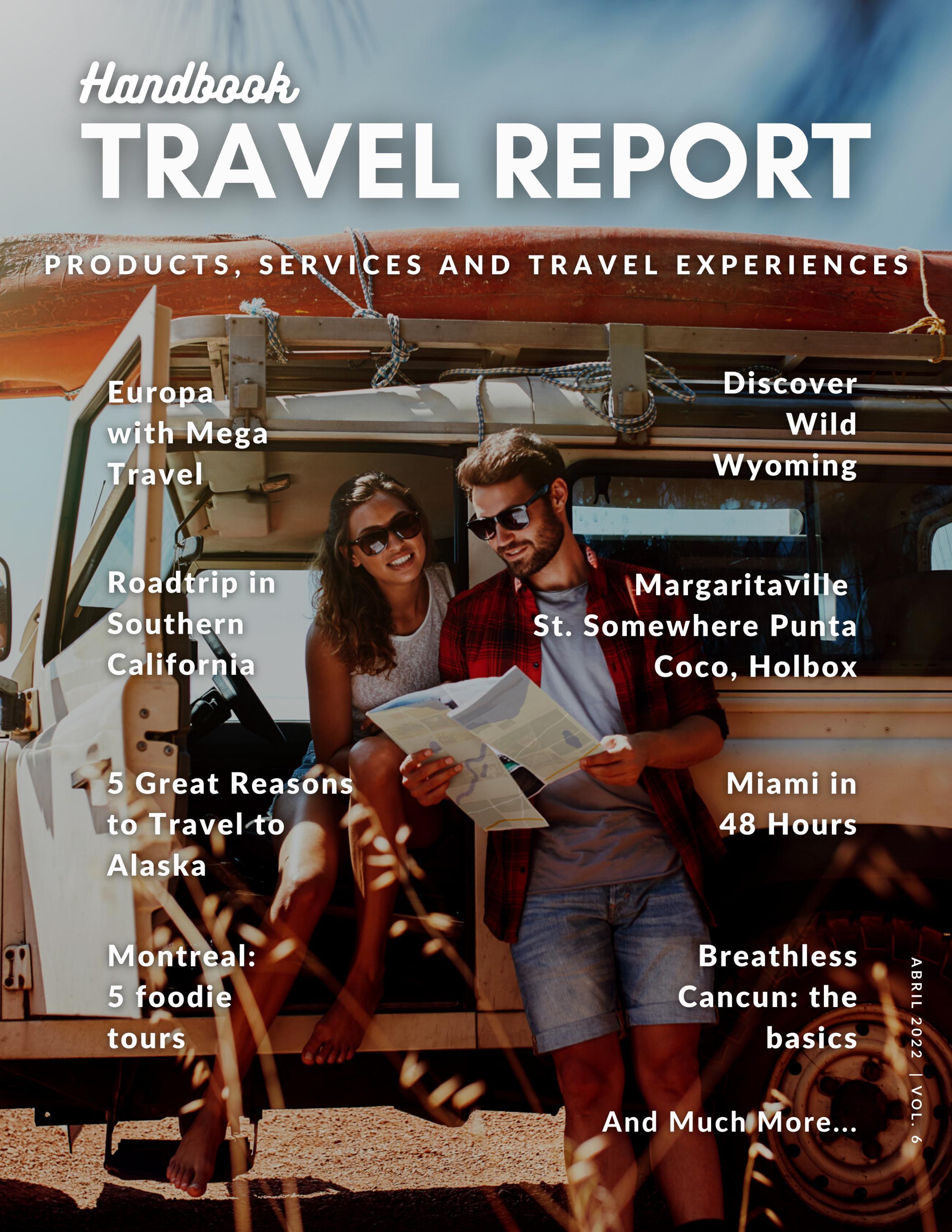 Travel Report Handbook by Travel Report - Issuu