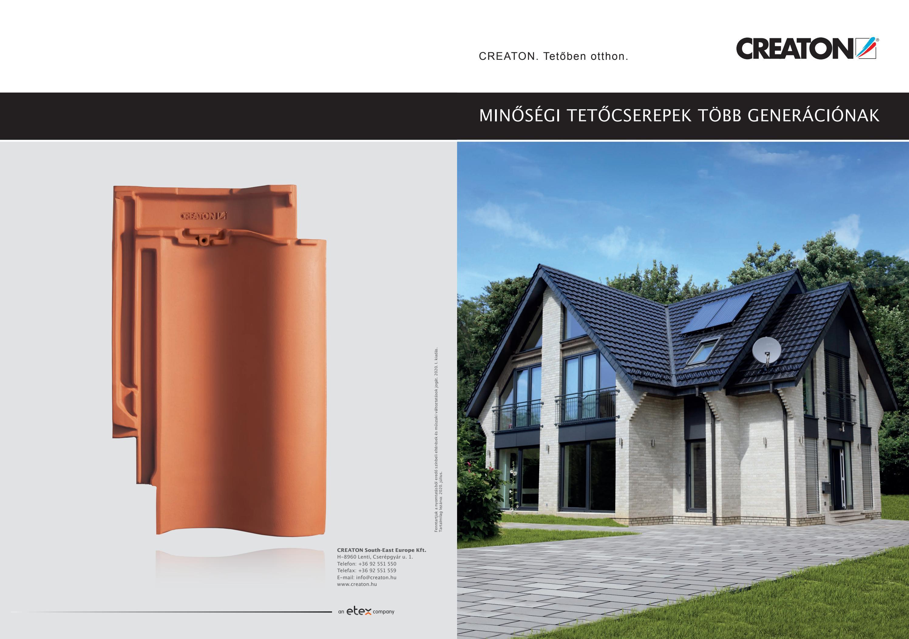 Creaton - Katalógus 2020 by Online katalogus - Issuu