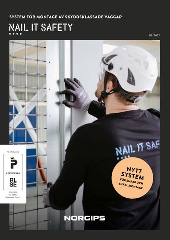 Nail It Safety – system for montering av sikkerhetsvegger (NO) by Norgips Norge AS - Issuu
