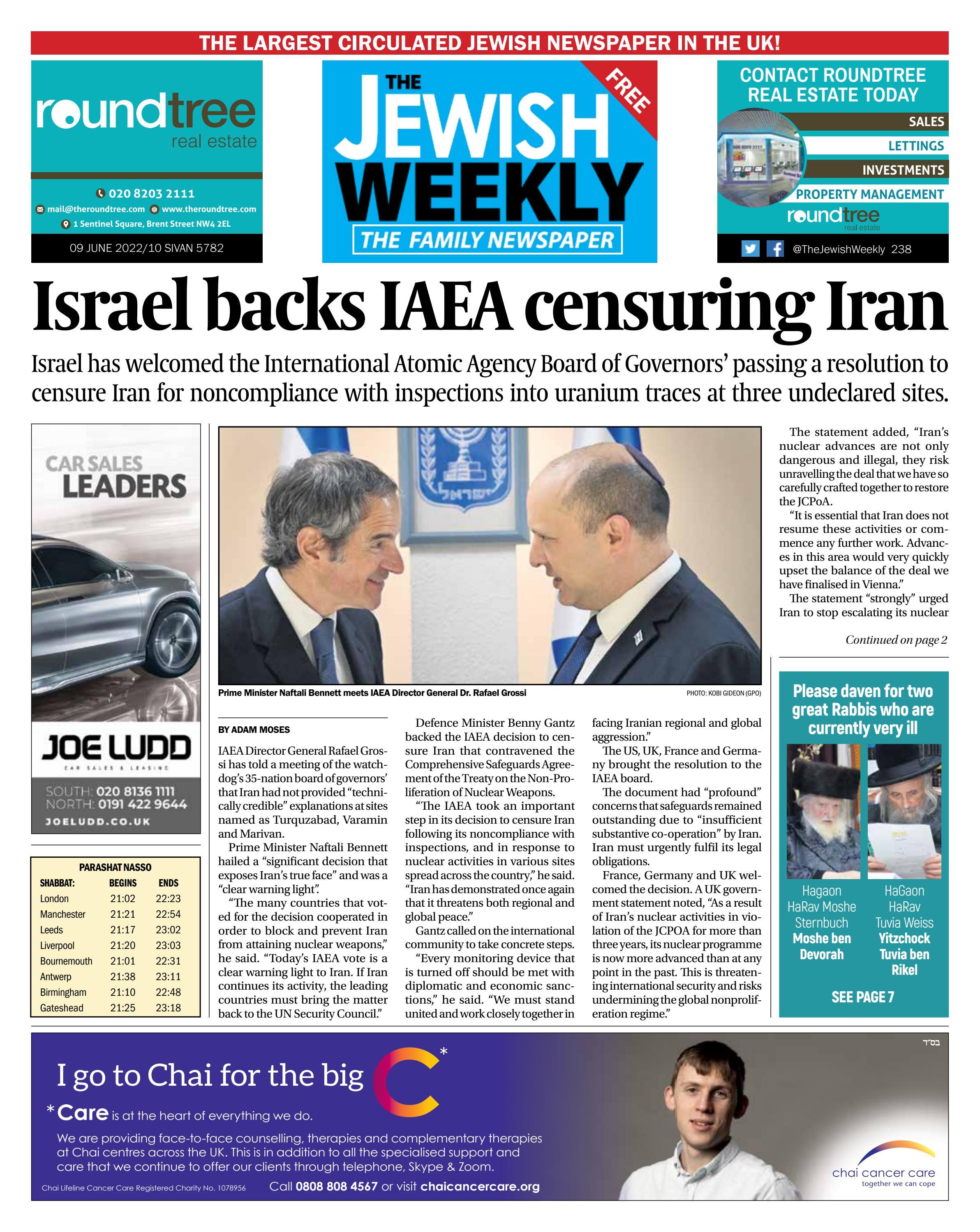 238 by The Jewish Weekly - Issuu