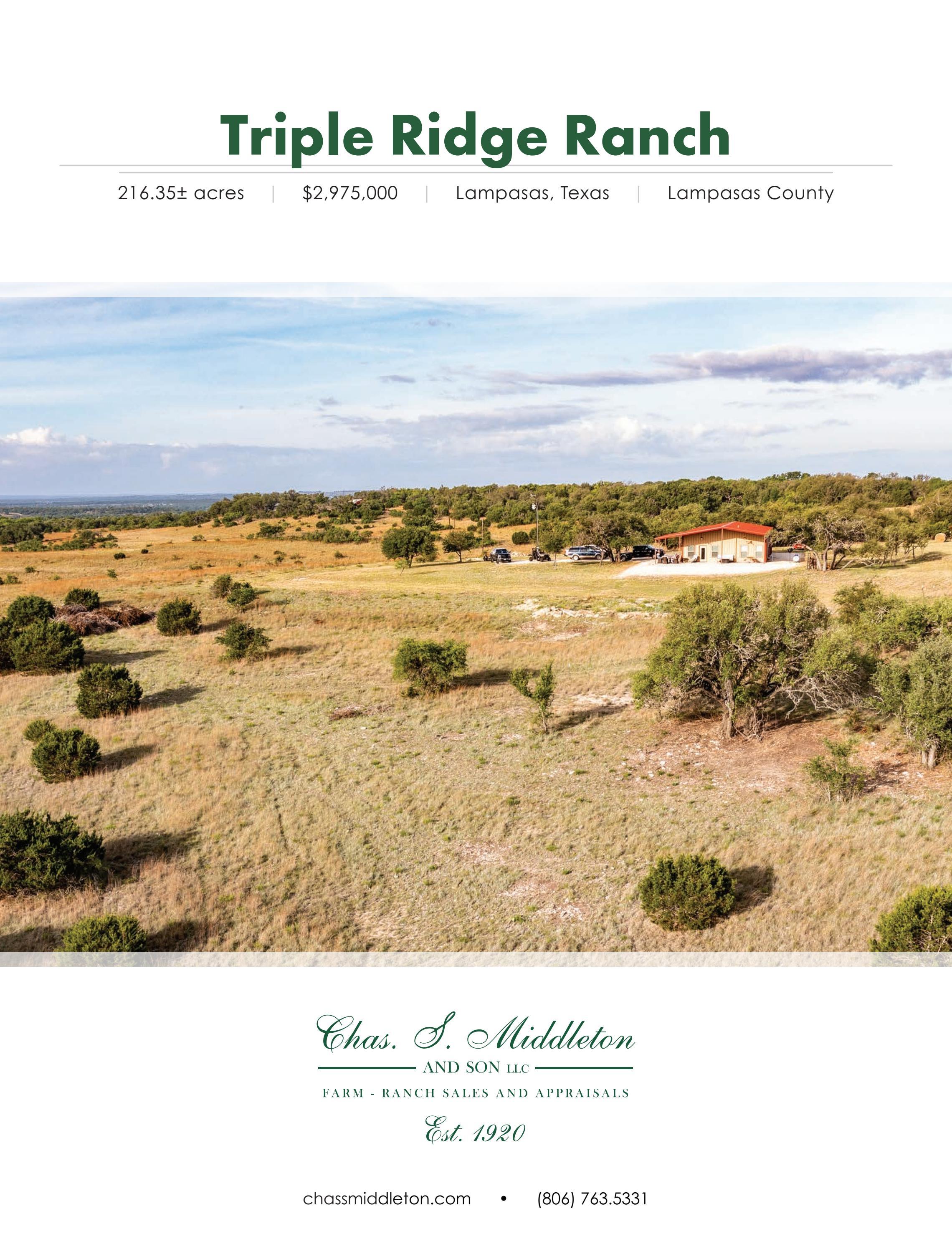 Triple Ridge Ranch by csmandson - Issuu