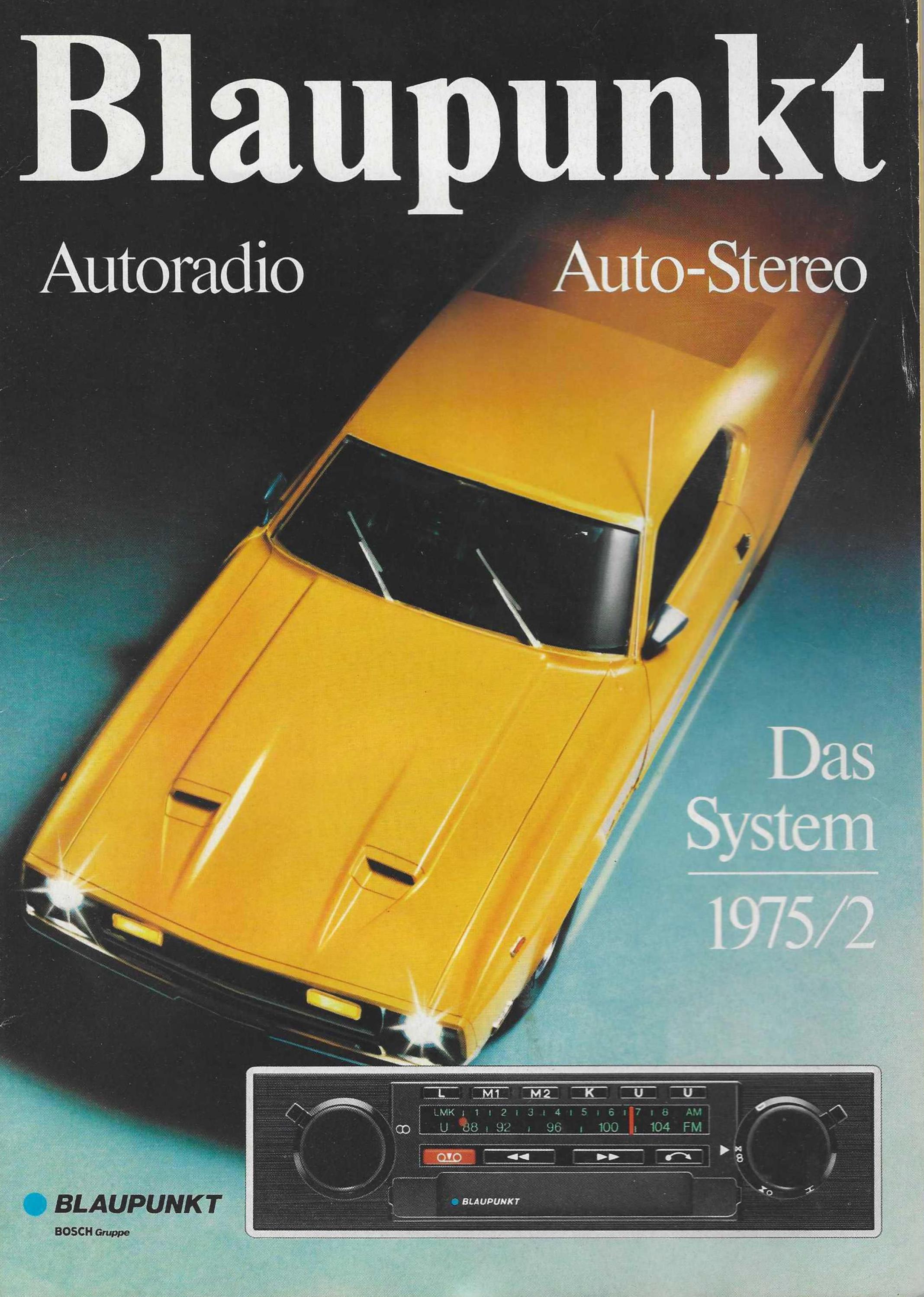 Blaupunkt 1975 Autoradio by Alex Chernyak - Issuu
