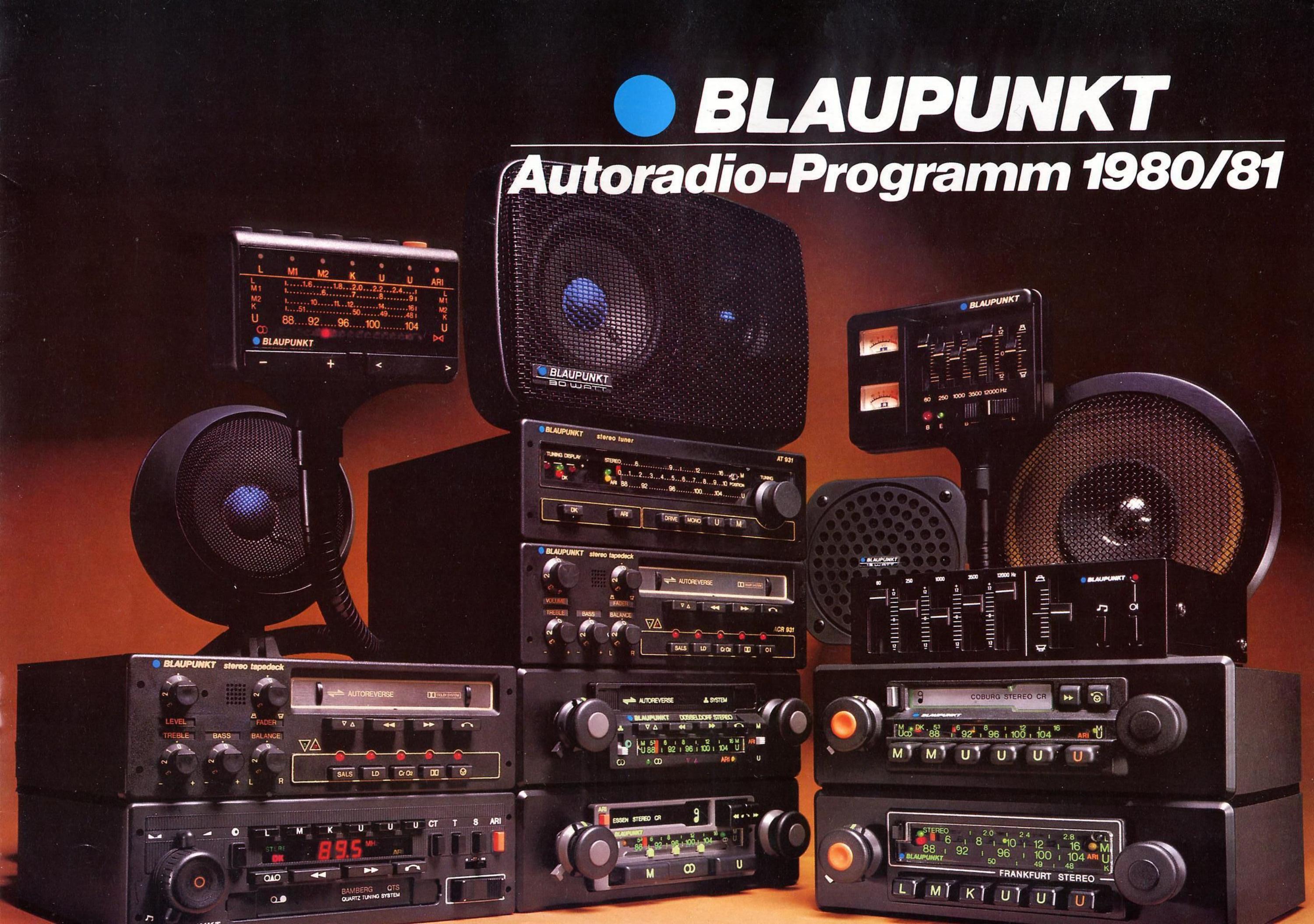 Blaupunkt 1980-81 Autoradio-Programm by Alex Chernyak - Issuu