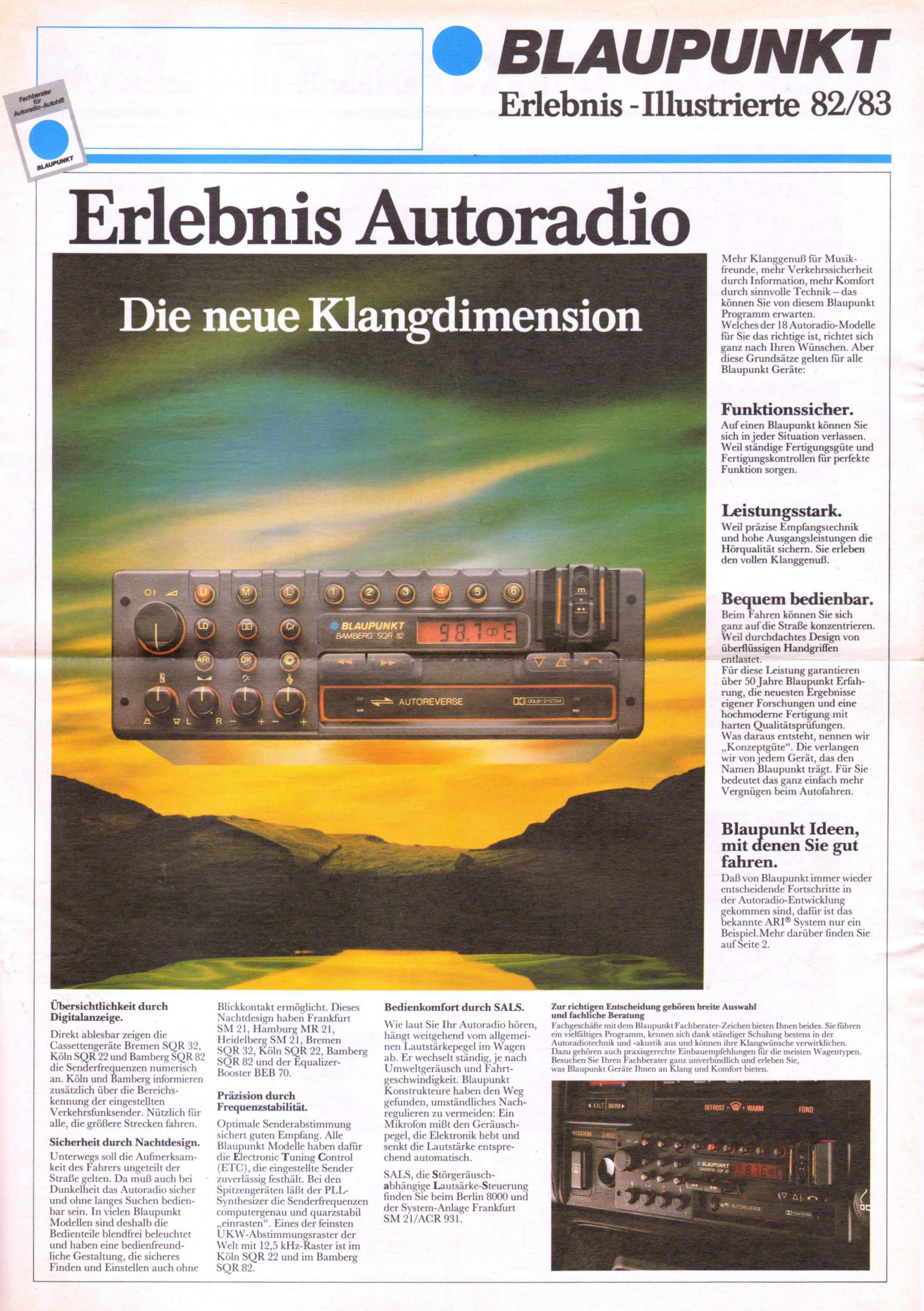 Blaupunkt 1982-83 Autoradio by Alex Chernyak - Issuu