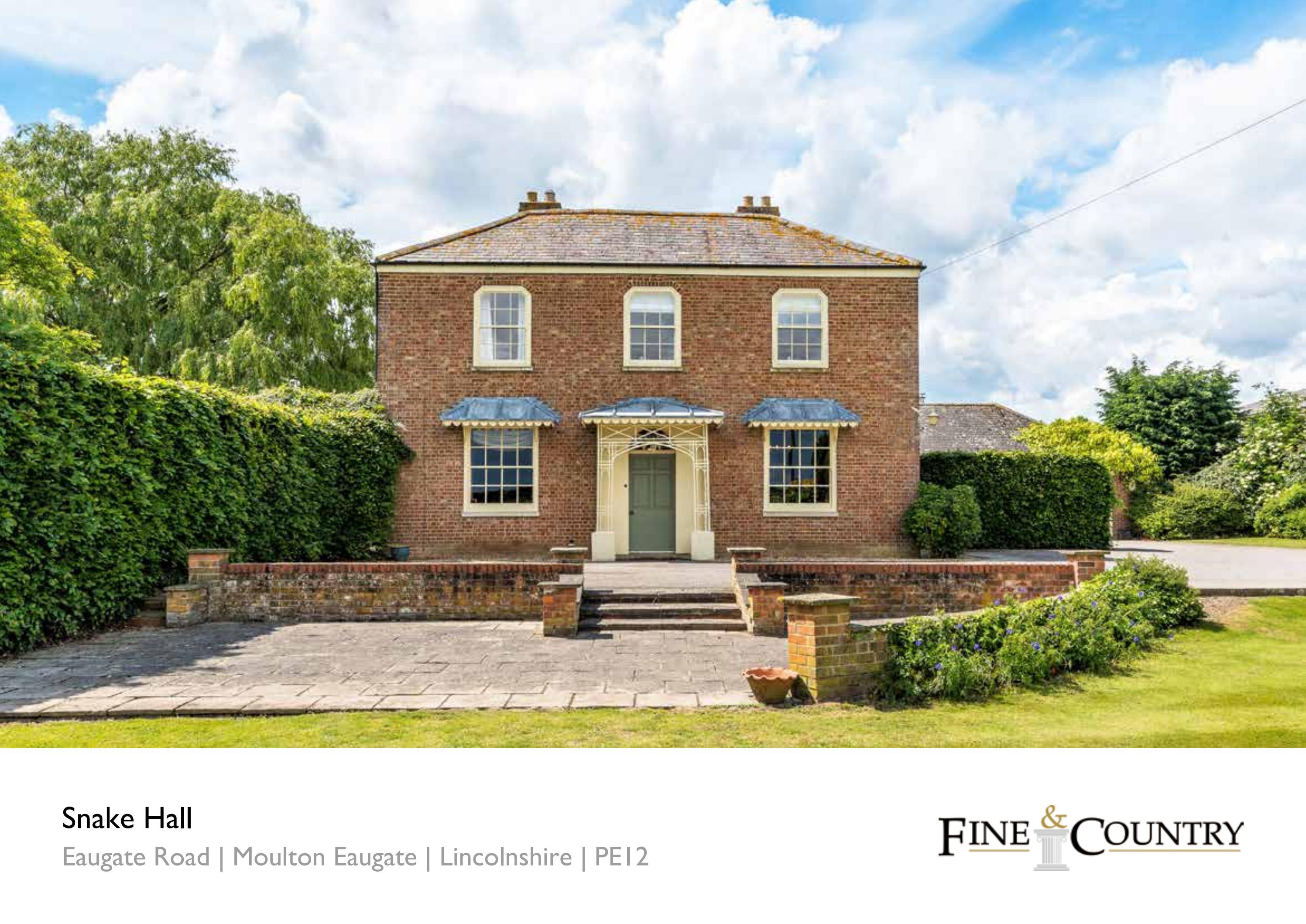 Snake Hall by fineandcountrystamford - Issuu