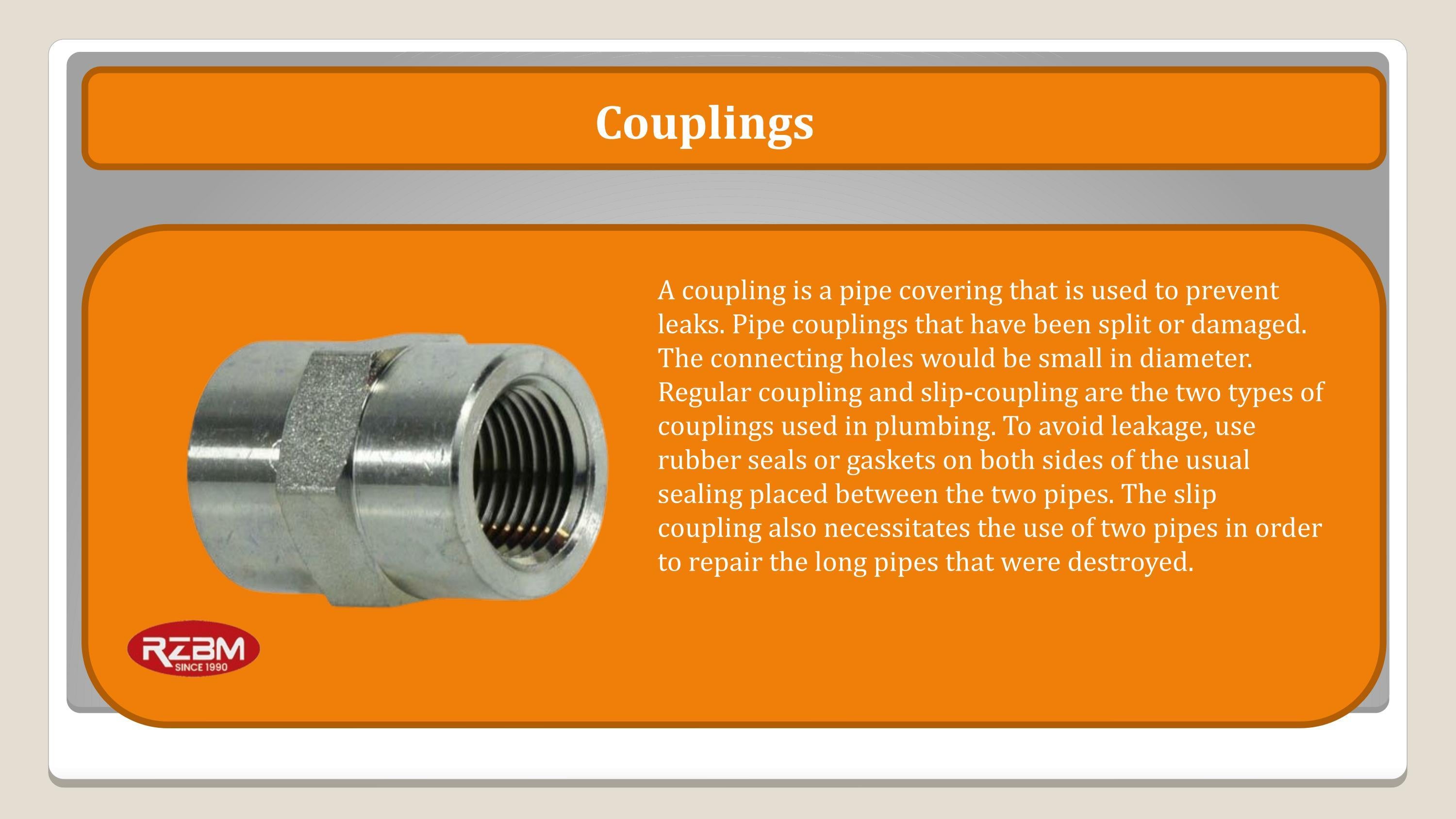 What Are The Different Types Of Pipe Fittings By Rzbm Issuu