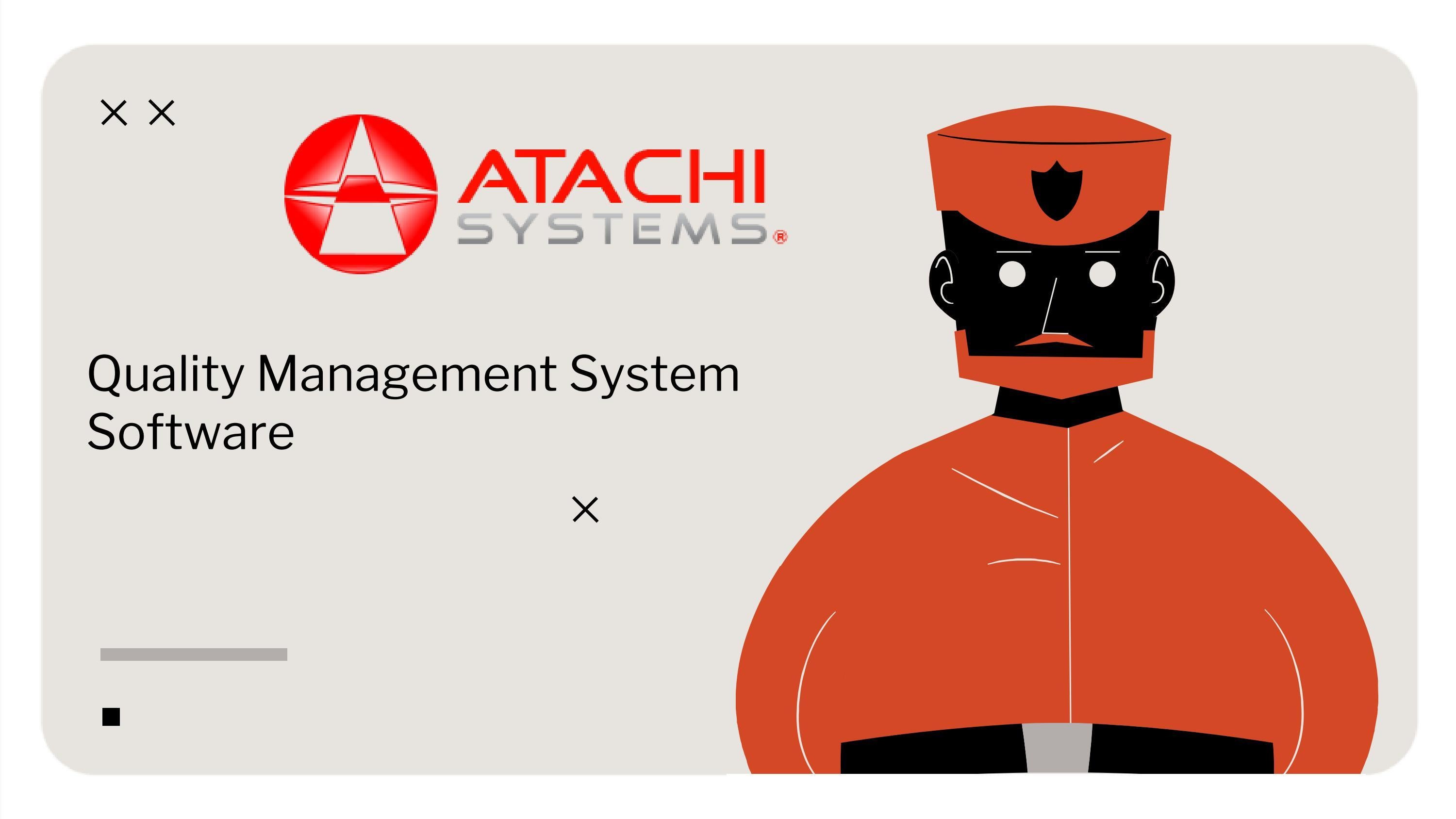Best Quality Management System Software - Atachi Systems by MES for ...