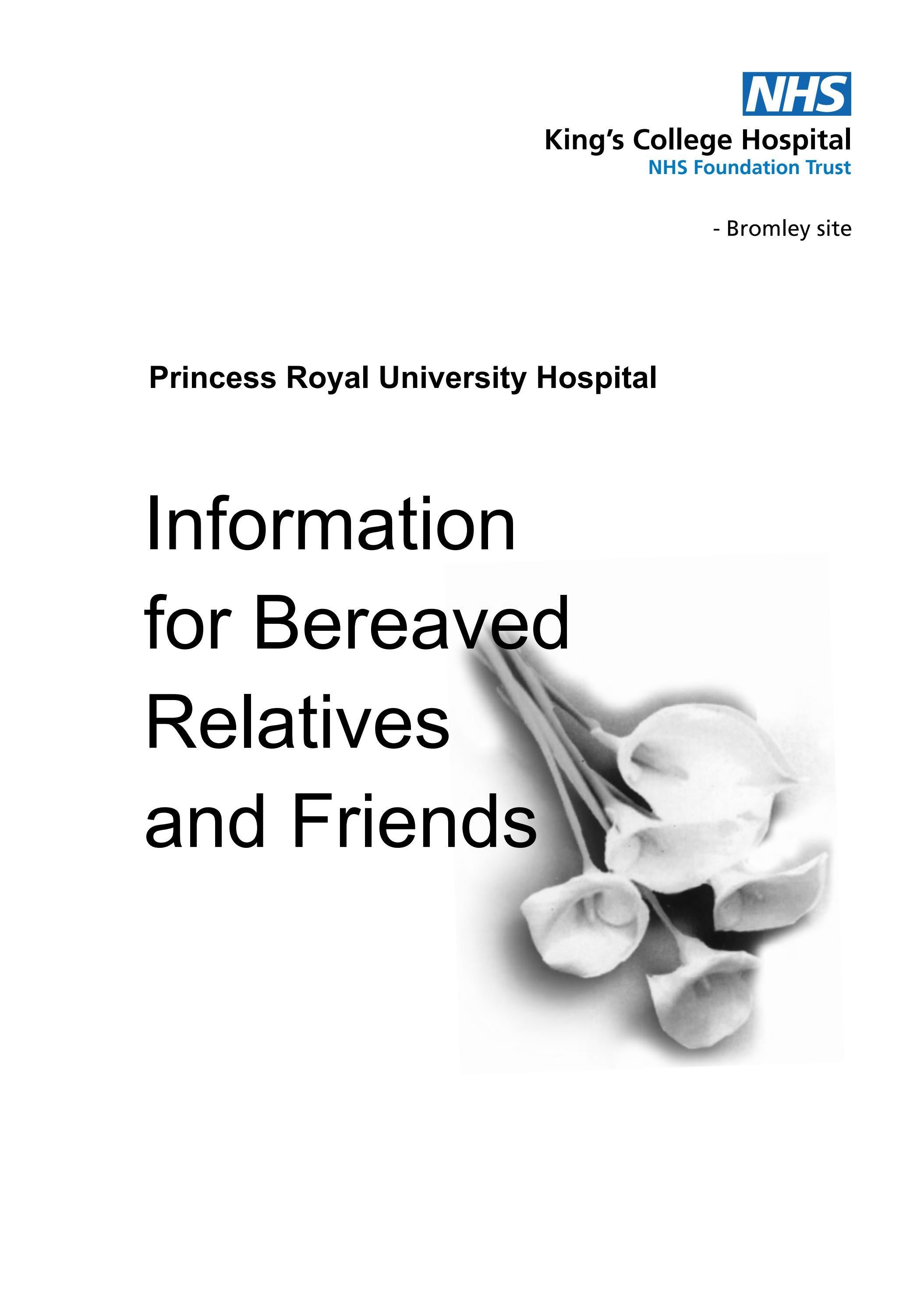 Princess Royal Hospital Bromley R22 by bereavementadvice - Issuu