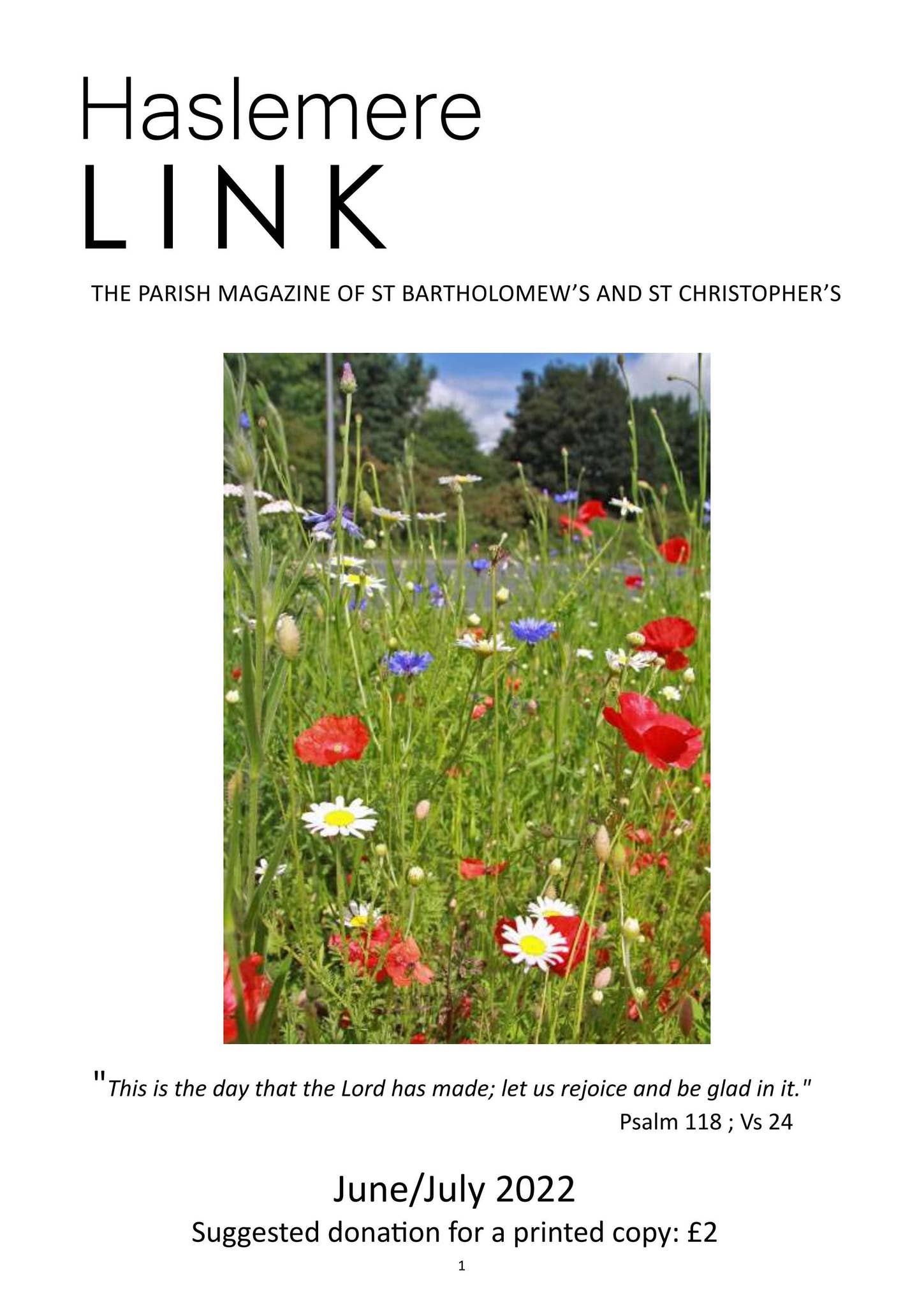 Haslemere Parish Link Magazine - June / July 2022 by haslemereparish ...