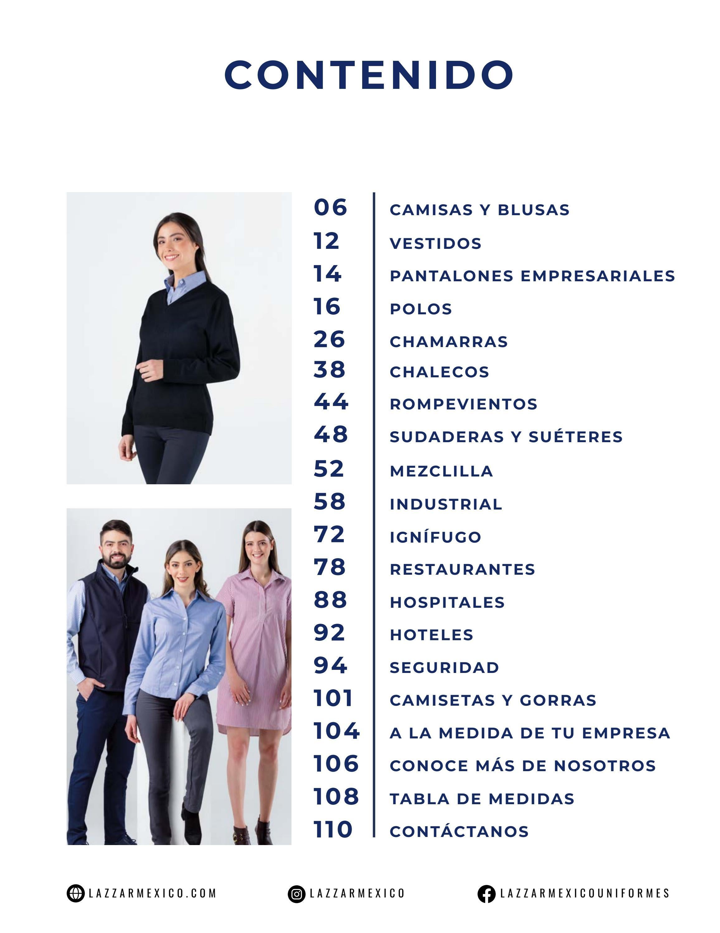 Catálogo Lazzar 2022 by Lazzar México Uniformes - Issuu