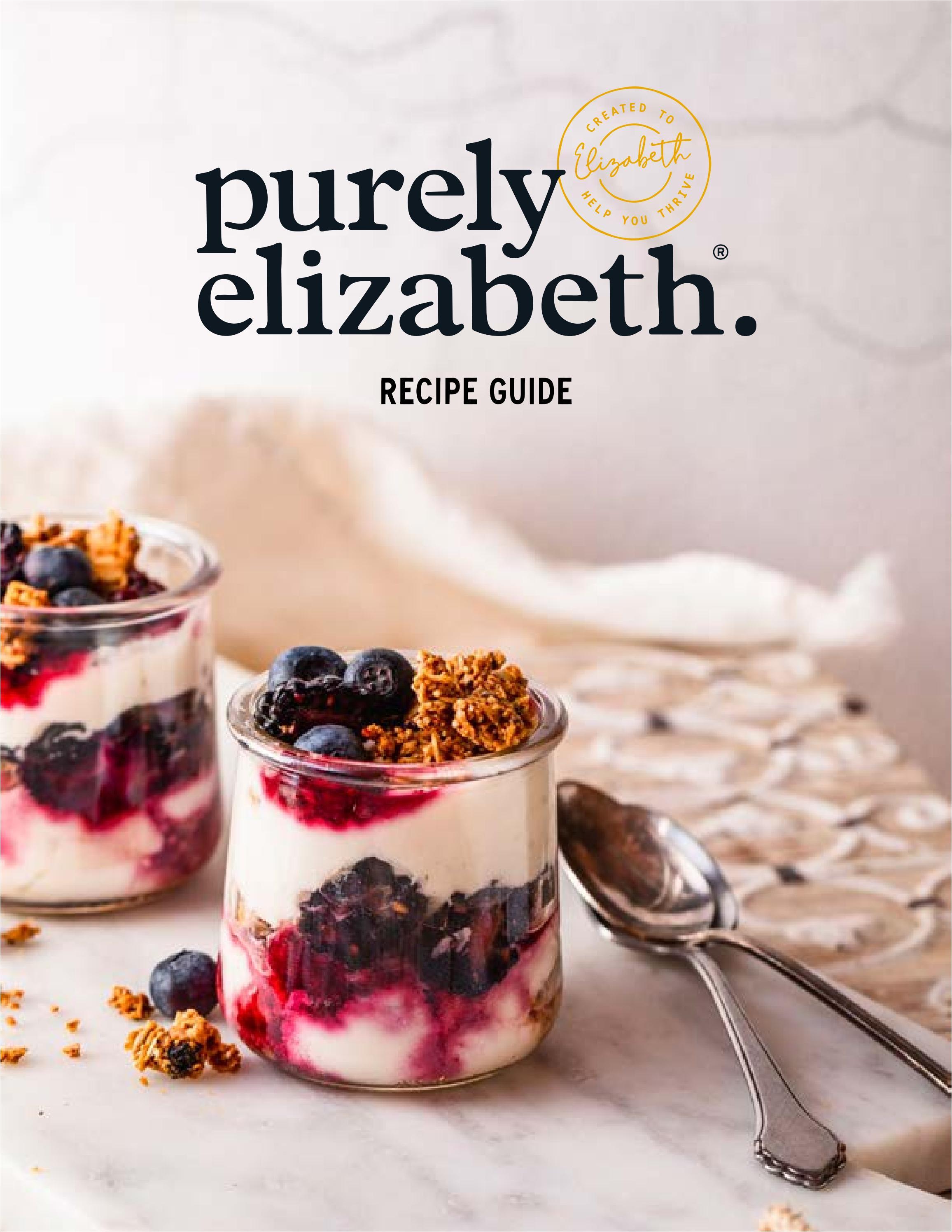 Purely Elizabeth Food Service Recipe Guide by Purely Elizabeth - Issuu
