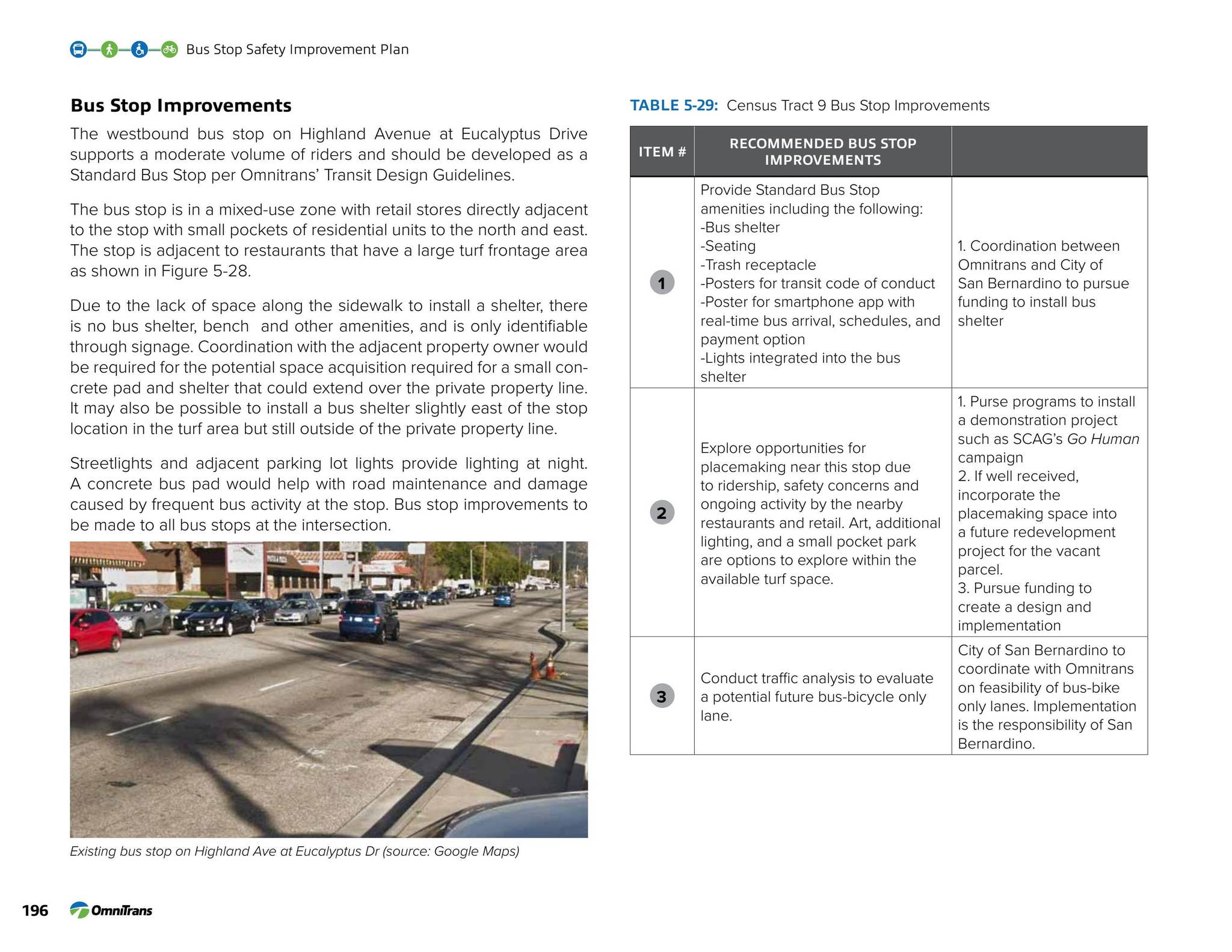 OmniTrans Bus Stop Safety Improvement Plan by KTUA - Issuu