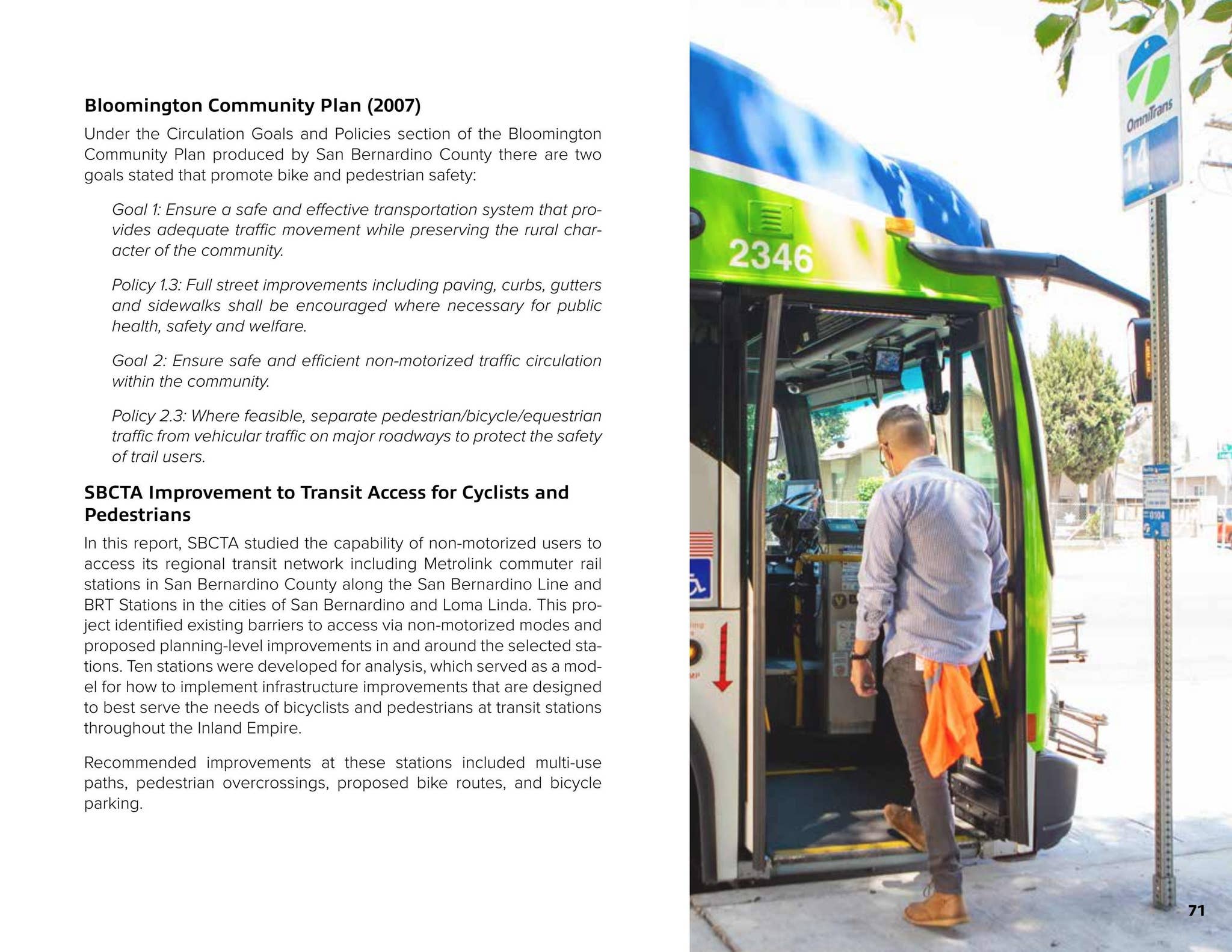 OmniTrans Bus Stop Safety Improvement Plan by KTUA - Issuu
