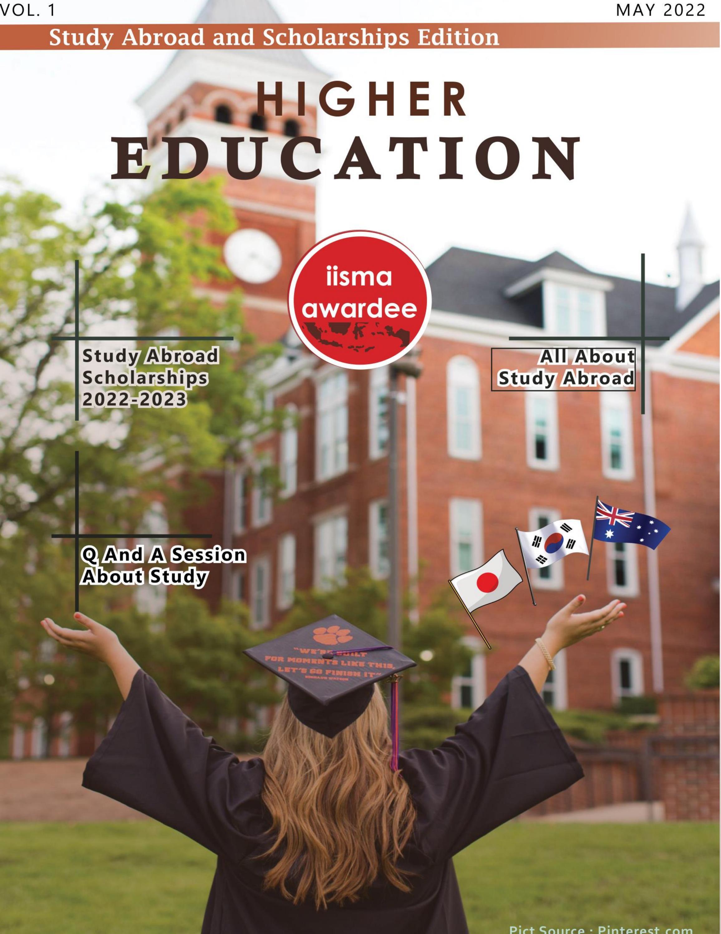 Education Magazine : Study Abroad and Scholarships by Clarisa Yosefani ...