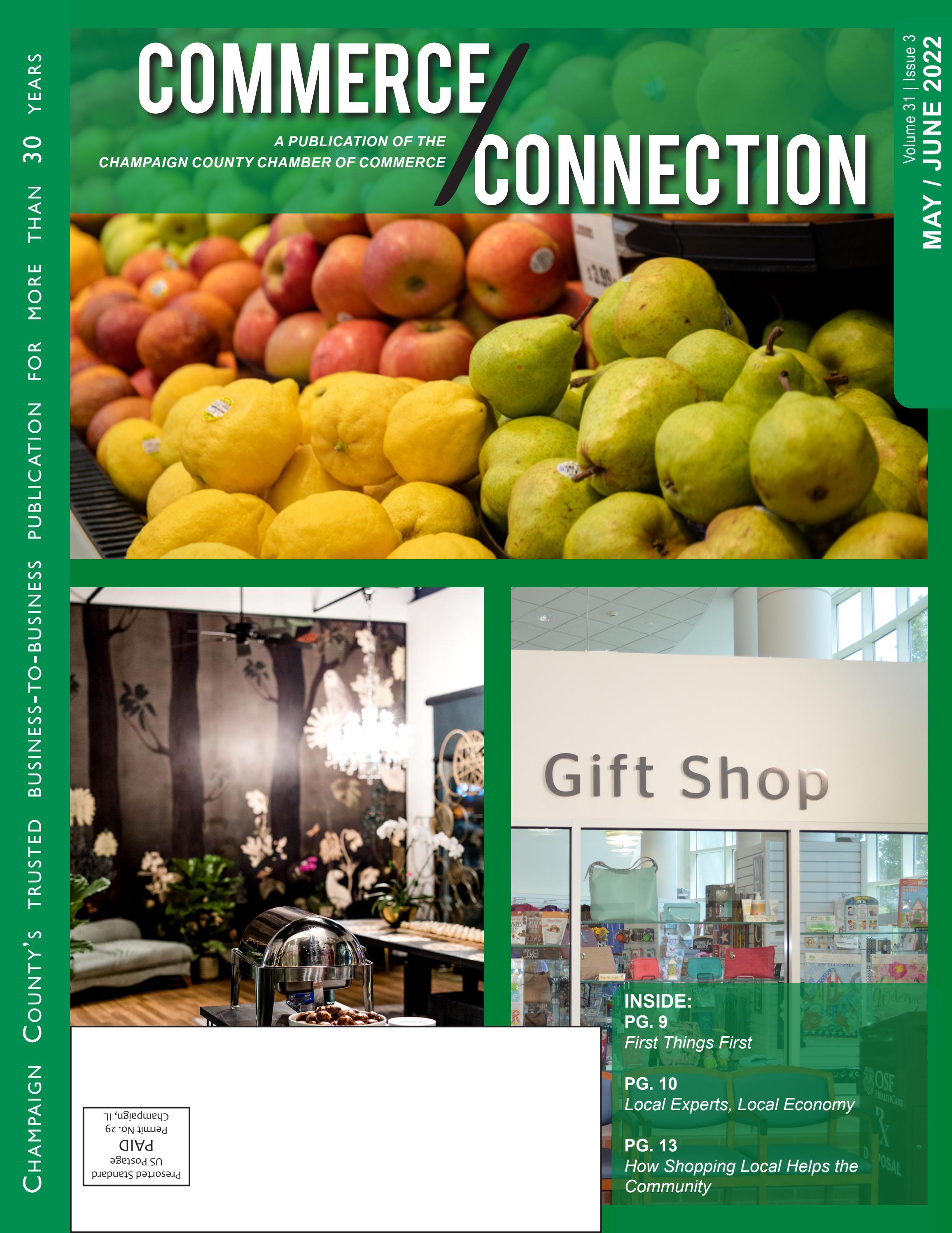 May / June 2022 Commerce Connection by Champaign County Chamber of ...