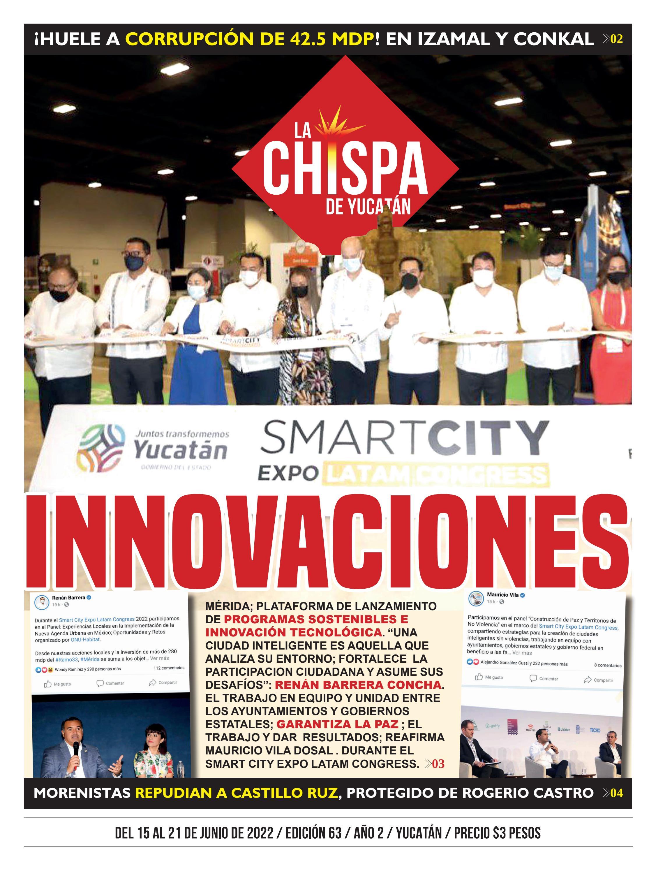 Semanario La Chispa de Yucatán, edición 63 by Revista LaChispa - Issuu