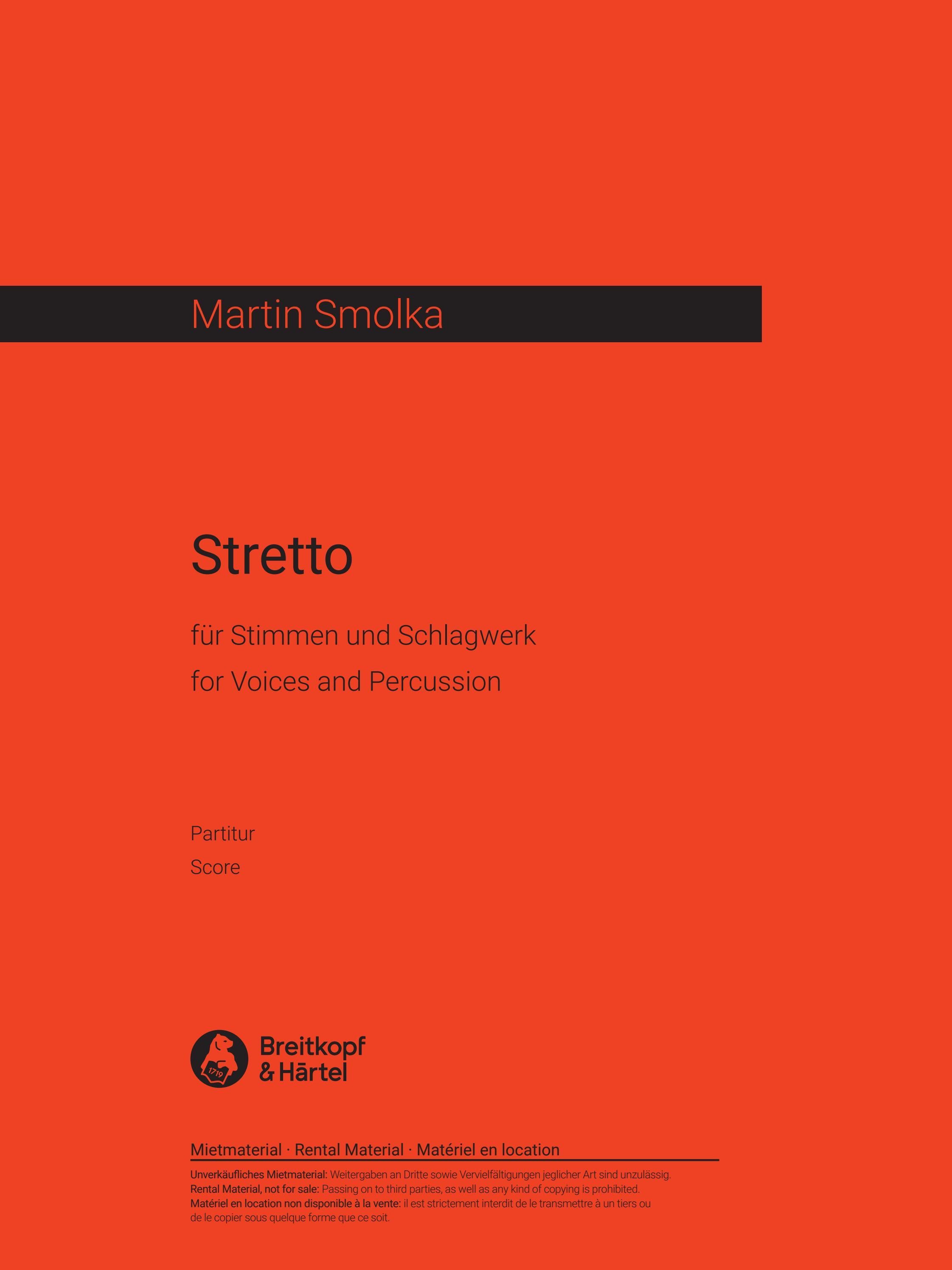MM 2359750 – Smolka, Stretto by Breitkopf & Härtel - Issuu