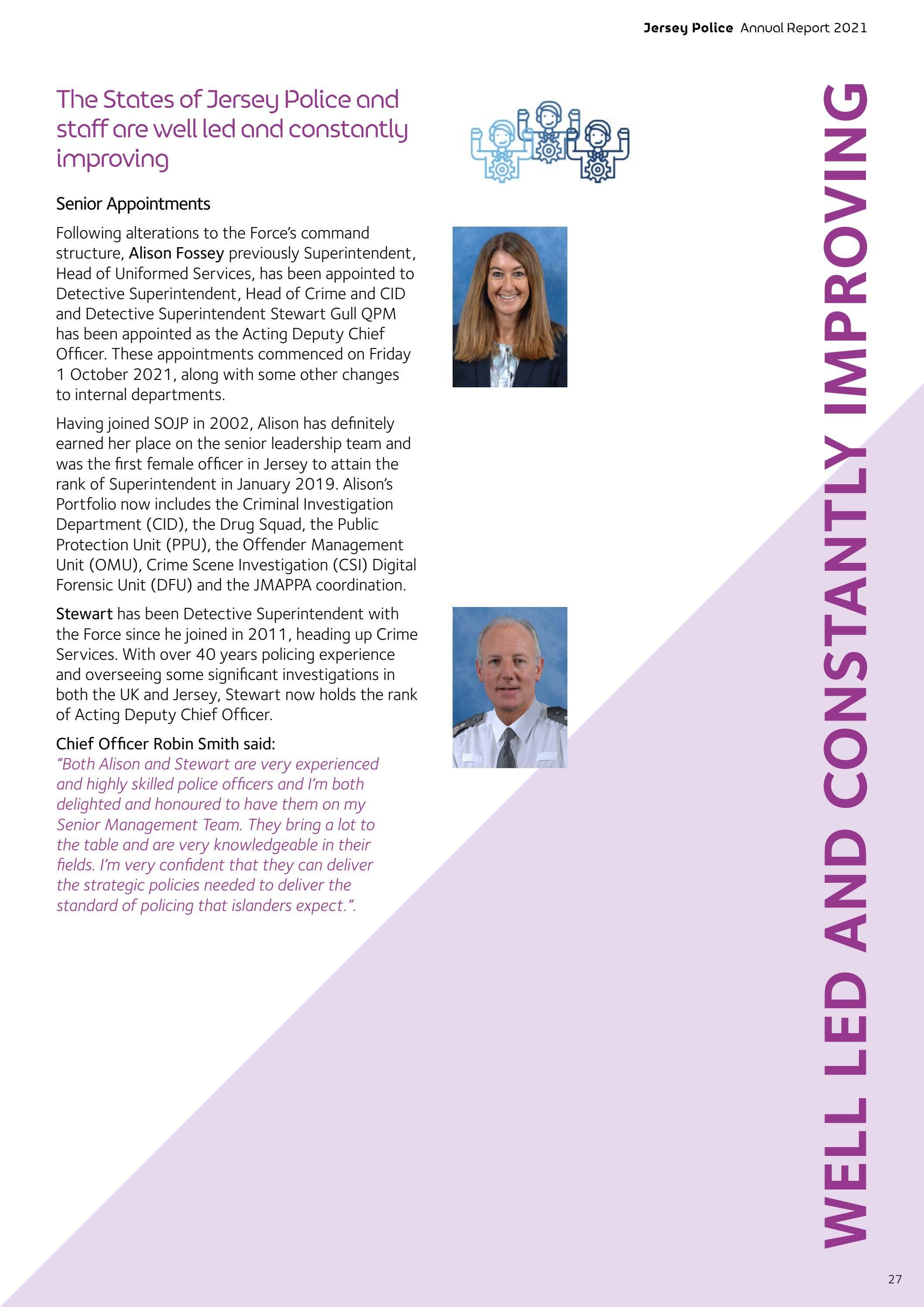 States of Jersey Police Annual Report 2020/21 by Jersey Police ...