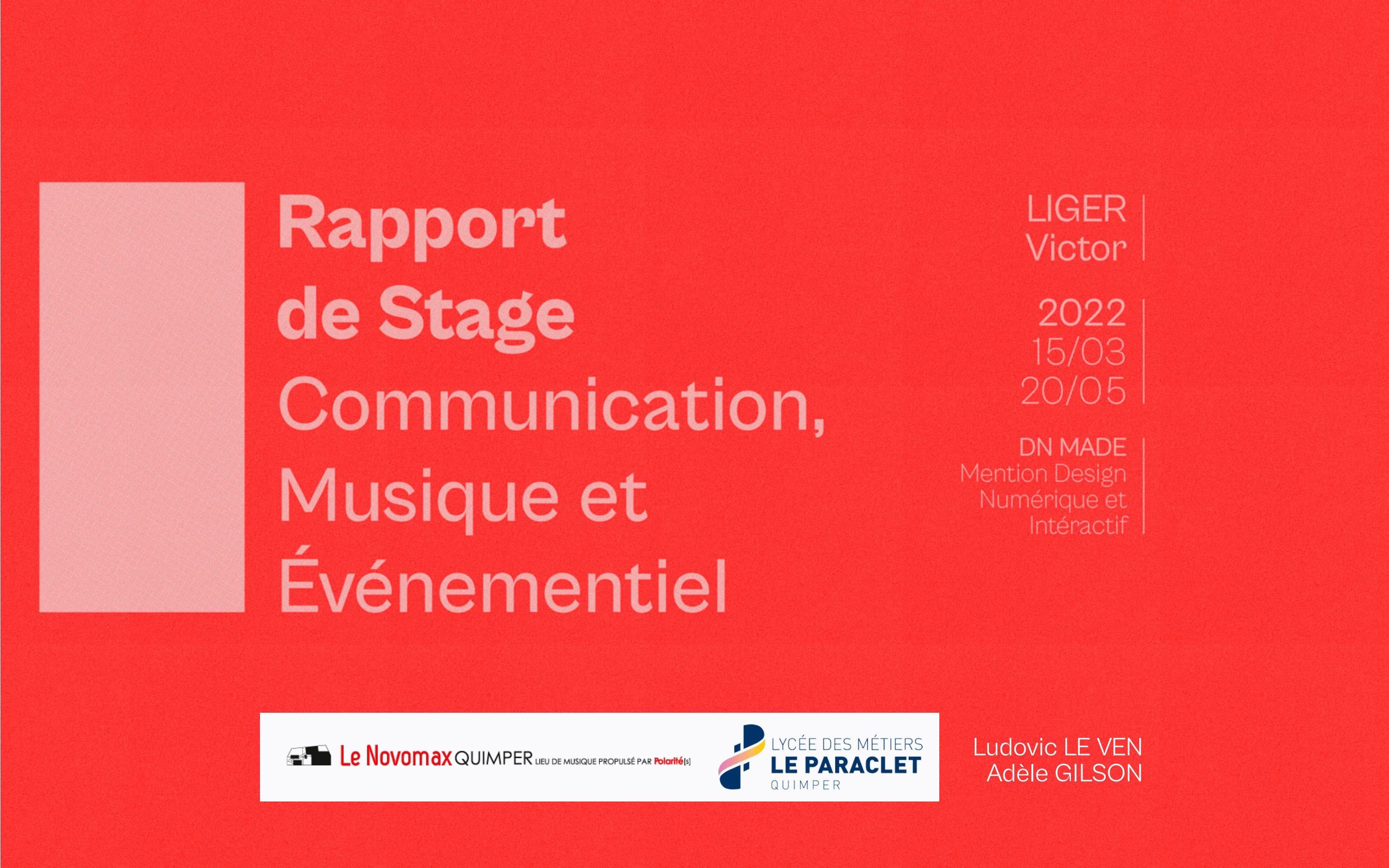 Liger Victor - Rapport de Stage - Le Novomax by Victor Liger - Issuu Liger Victor - Rapport de Stage - Le Novomax by Victor Liger - Issuu