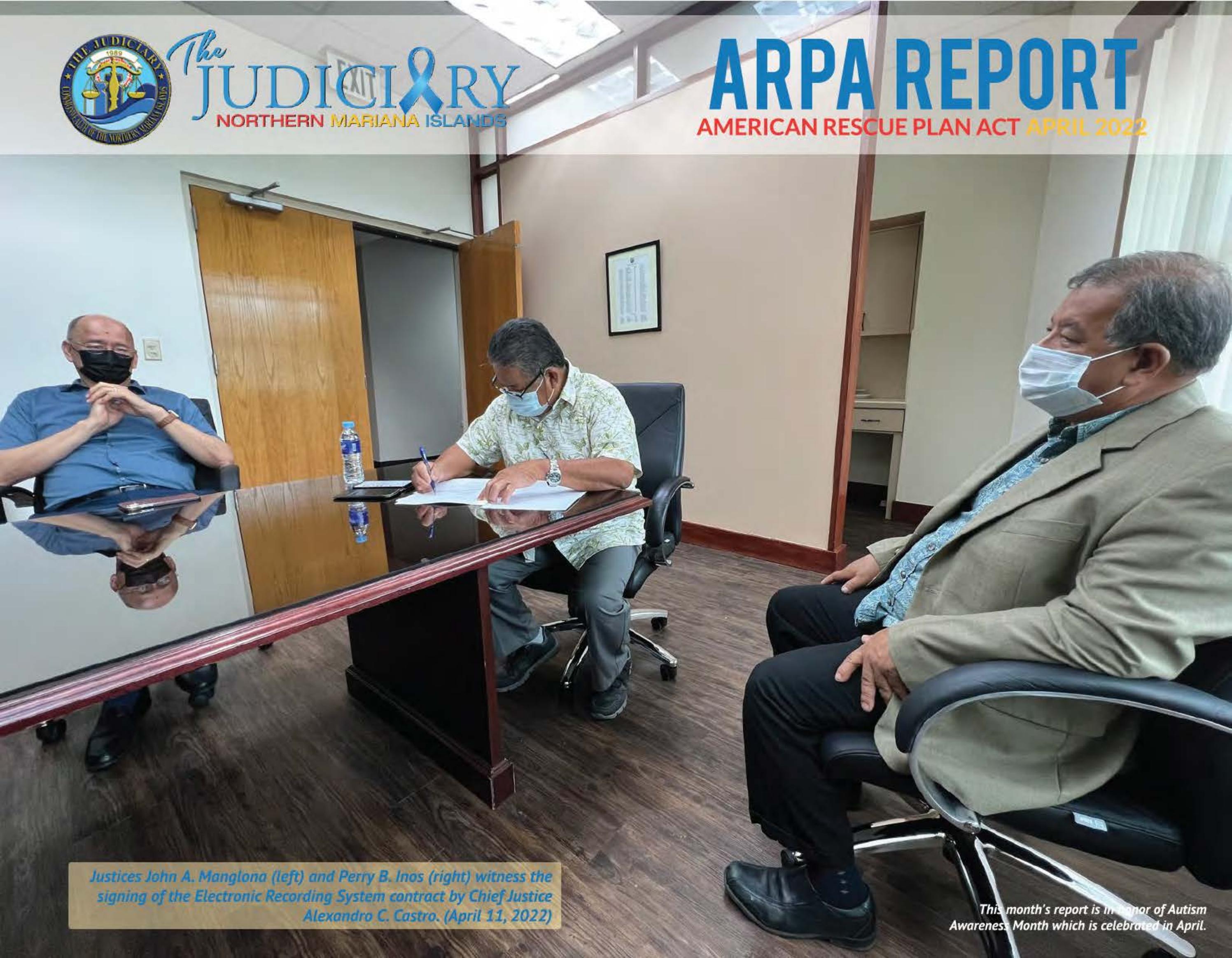 ARPA Report [April 2022] by Commonwealth Judiciary - Issuu