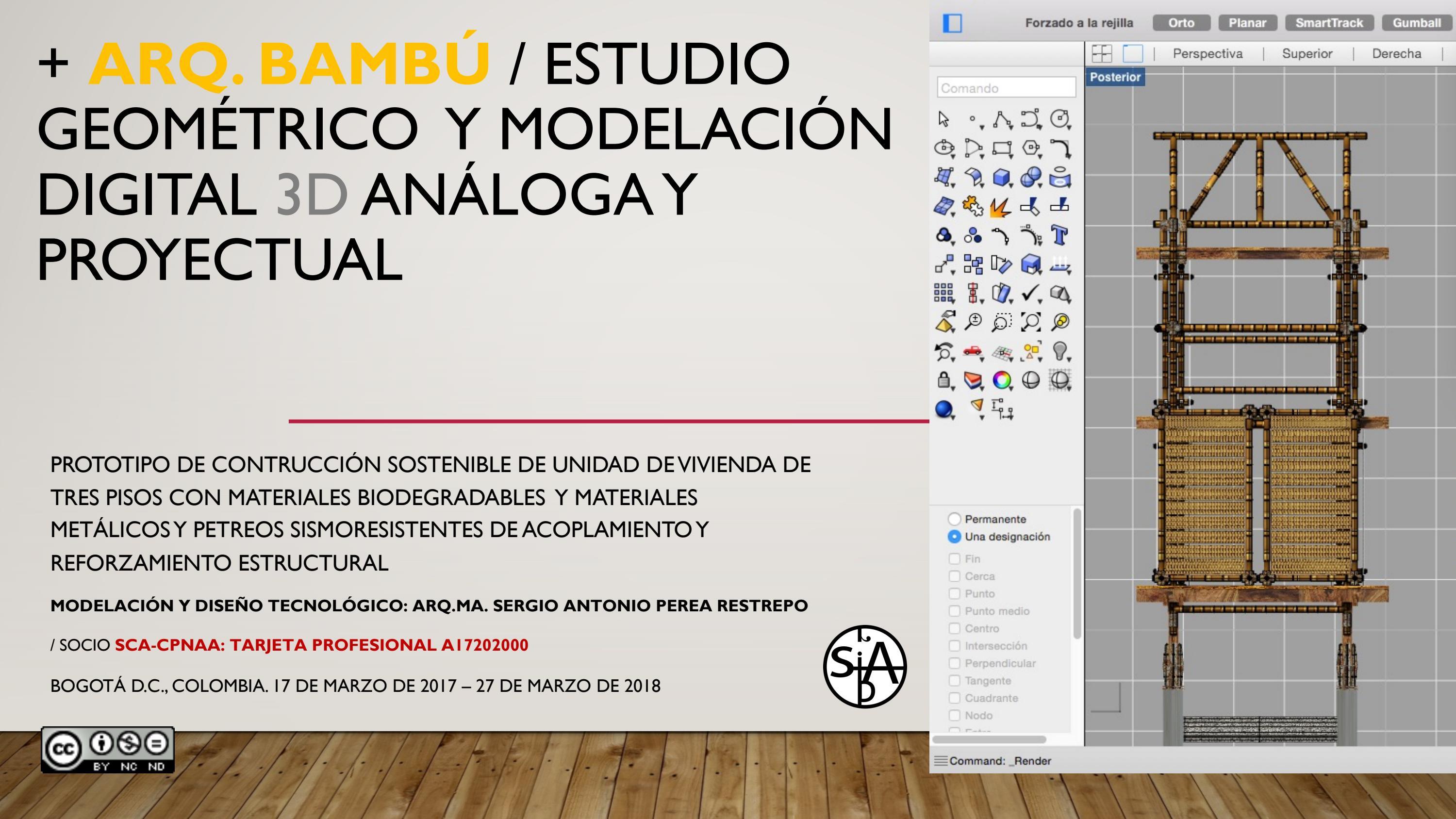 + ARQ. BAMBÚ / ESTUDIO GEOMÉTRICO y MODELACIÓN DIGITAL 3D ANÁLOGA Y PROYECTUAL by ser+ - Issuu