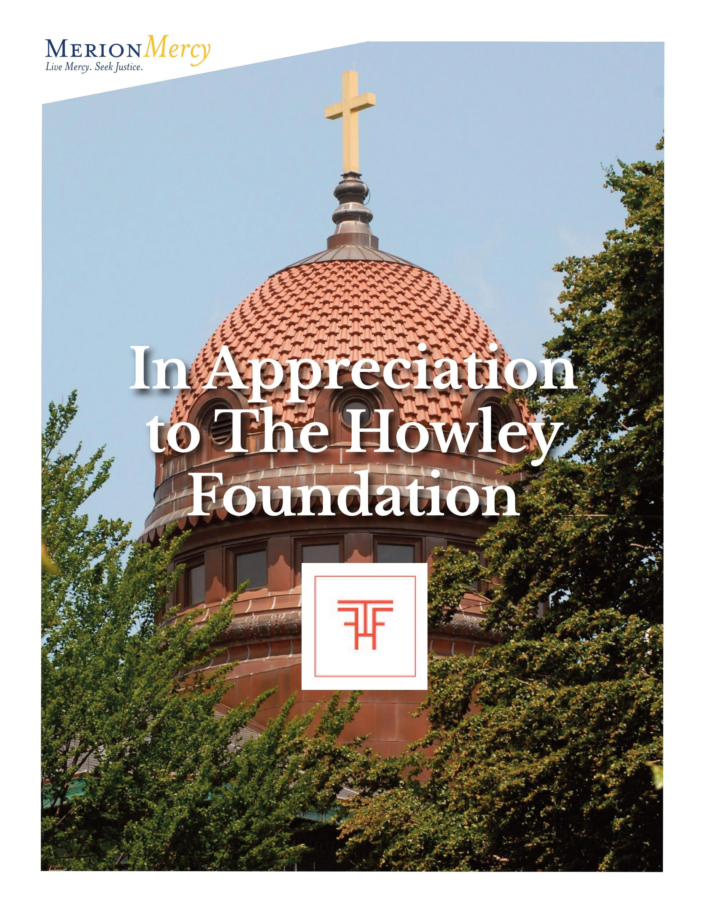 In Appreciation to The Howley Foundation FY22 by merionmercy - Issuu